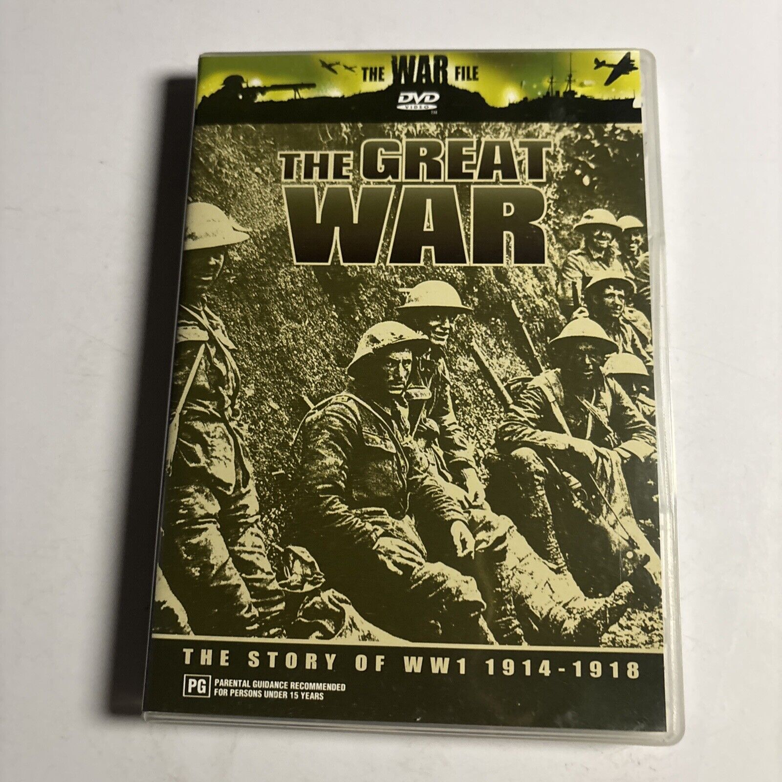 The War File - The Great War: The Story Of WW1 1914-1918 (DVD, 1997) A ...