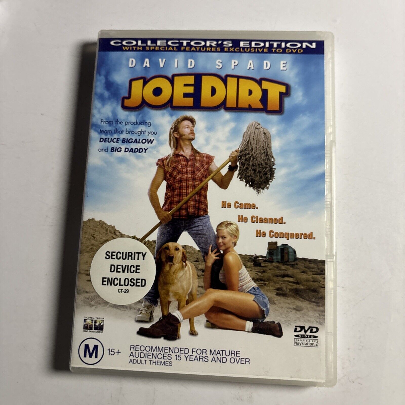Joe Dirt - Collector's Edition (DVD, 2001) David Spade Region 4 – Retro ...