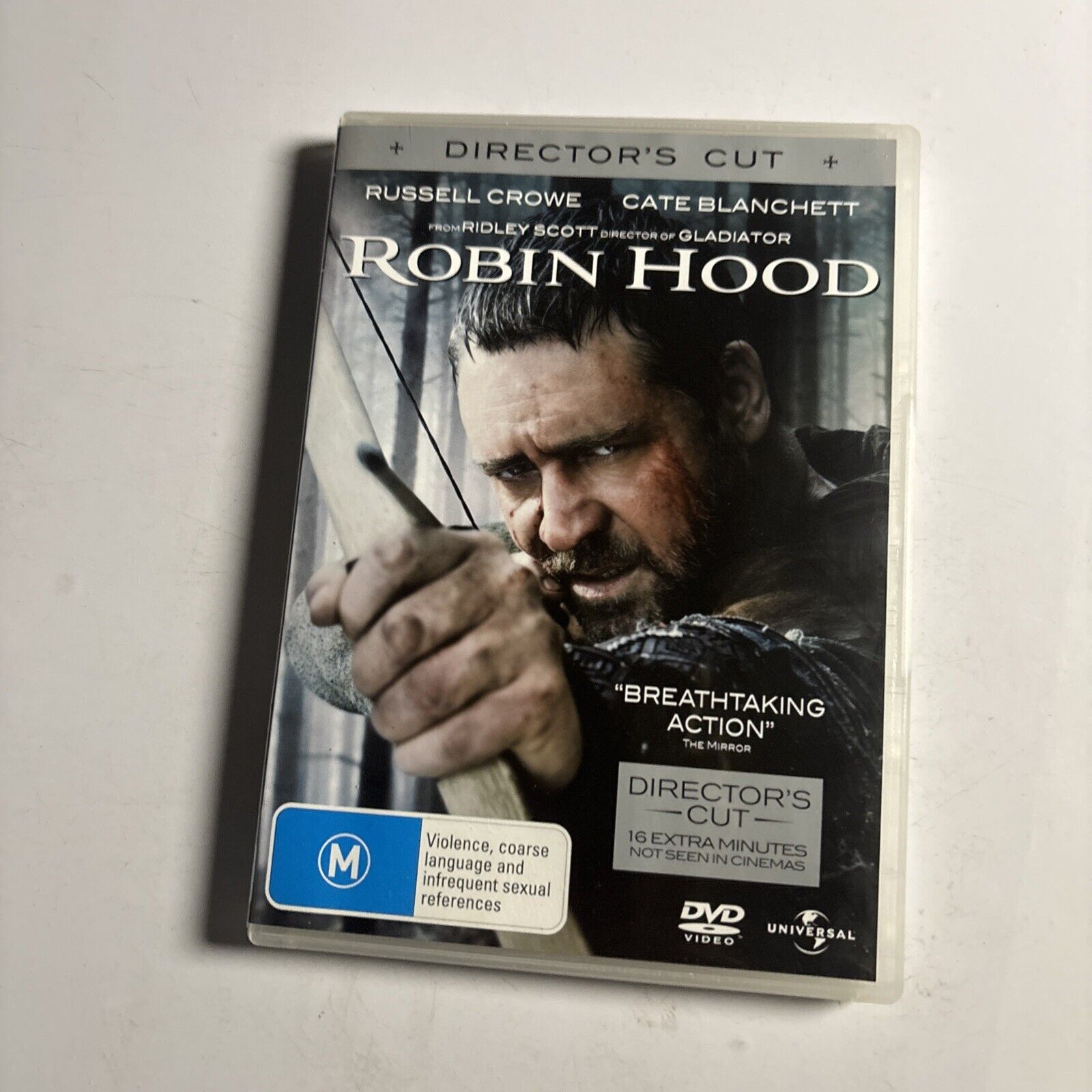 Robin Hood - Director's Cut (DVD, 2010) Russell Crowe, Region 2, 4, 5 ...