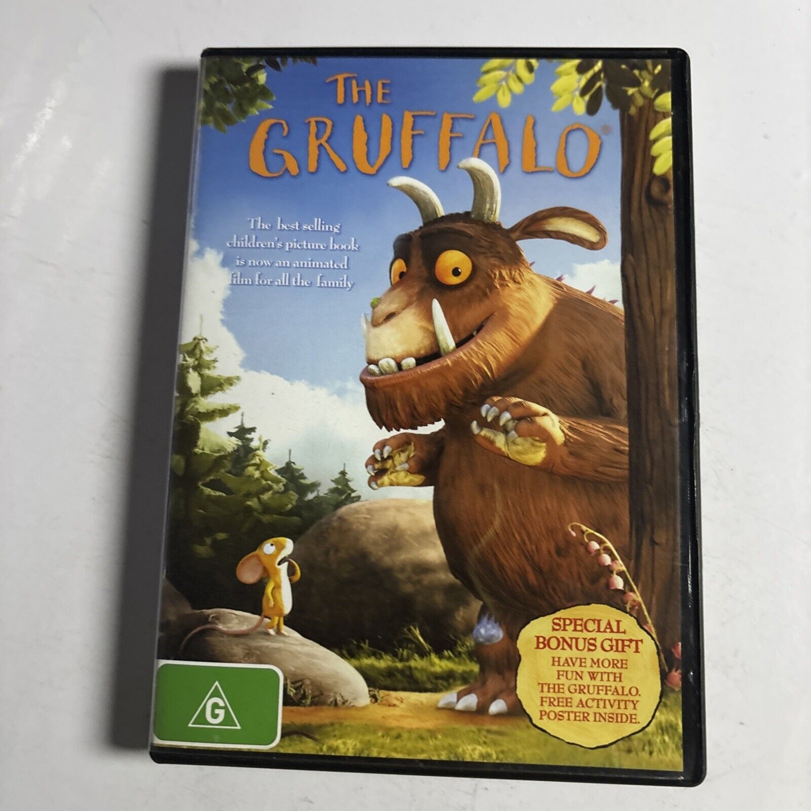 The Gruffalo (DVD, 2010) Region 4 Family Fantasy Animation – Retro Unit