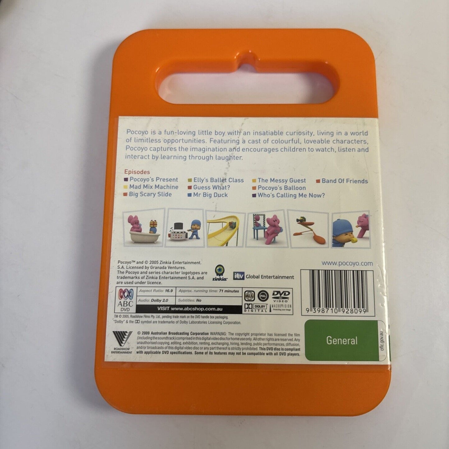 Pocoyo - The Messy Guest (DVD, 2005) All Regions – Retro Unit