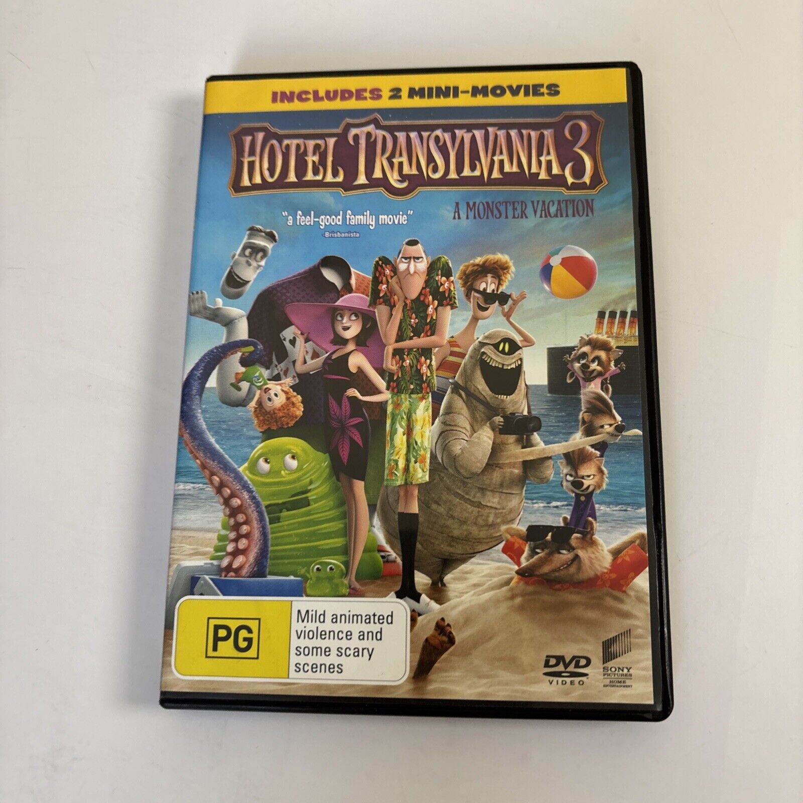 Hotel Transylvania 3: A Monster Vacation (DVD 2018) Adam Sandler NEW R ...