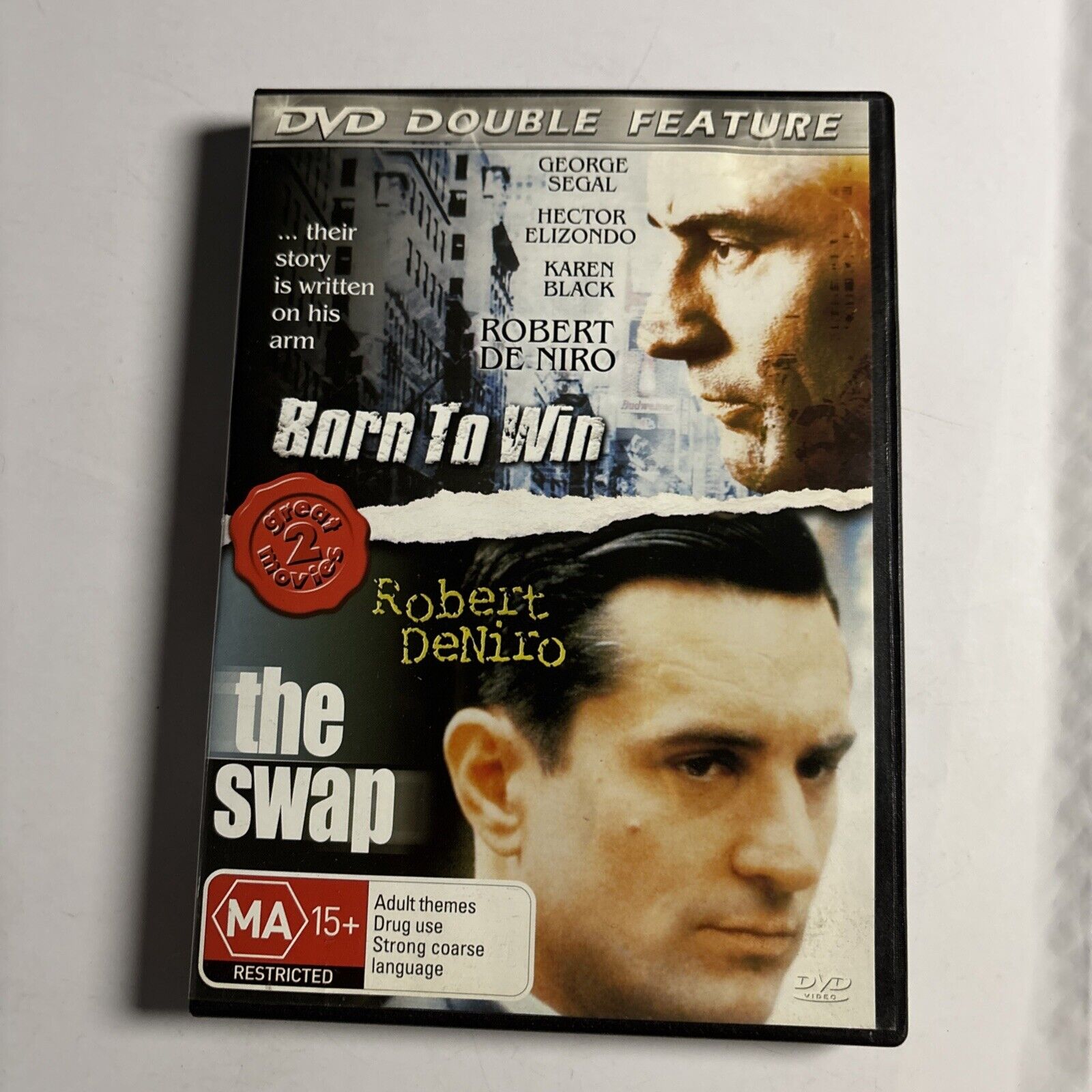 Born To Win / The Swap (DVD) Robert DeNiro NEW All Regions – Retro Unit