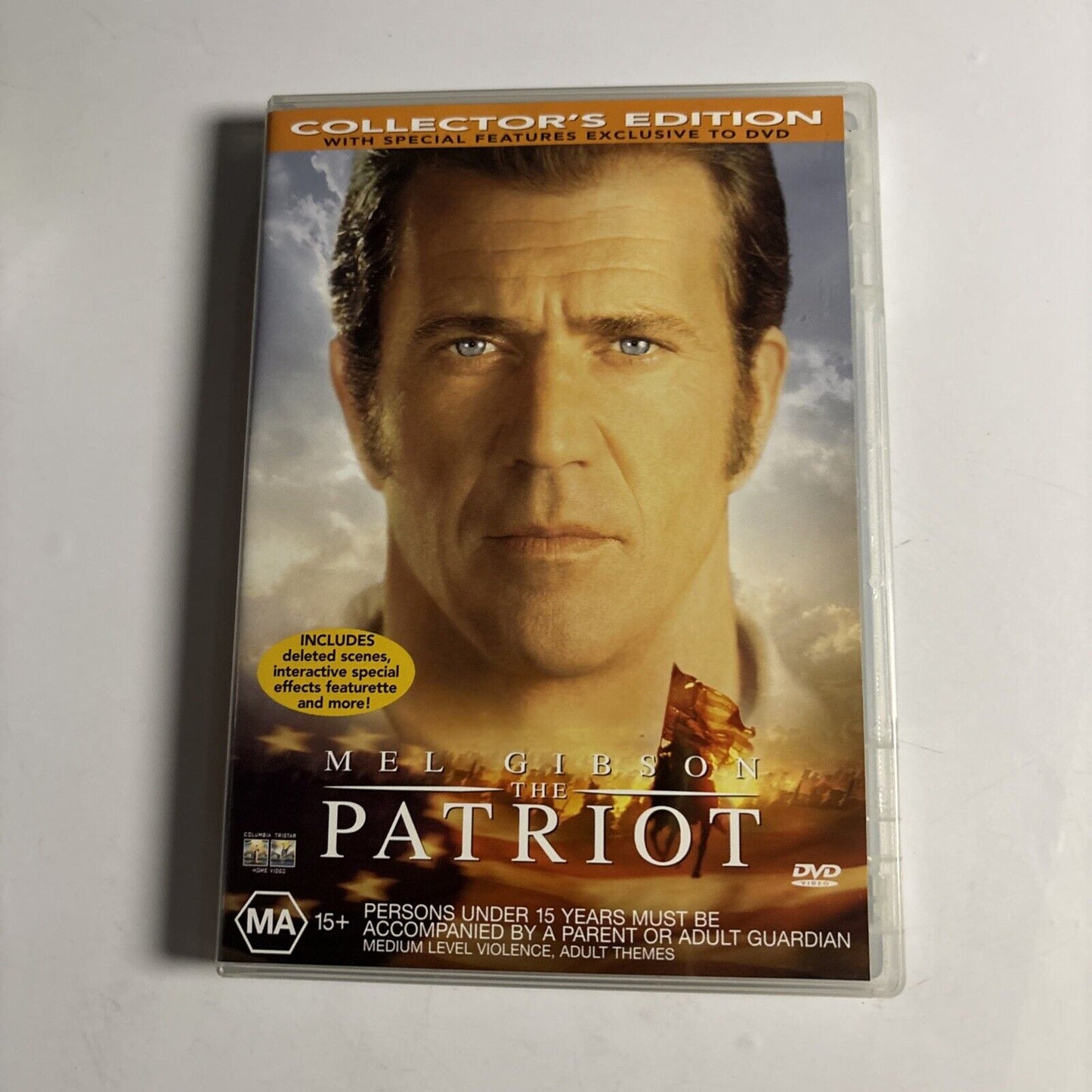 The Patriot (DVD, 2000) Mel Gibson, Heath Ledger NEW Region 4 – Retro Unit