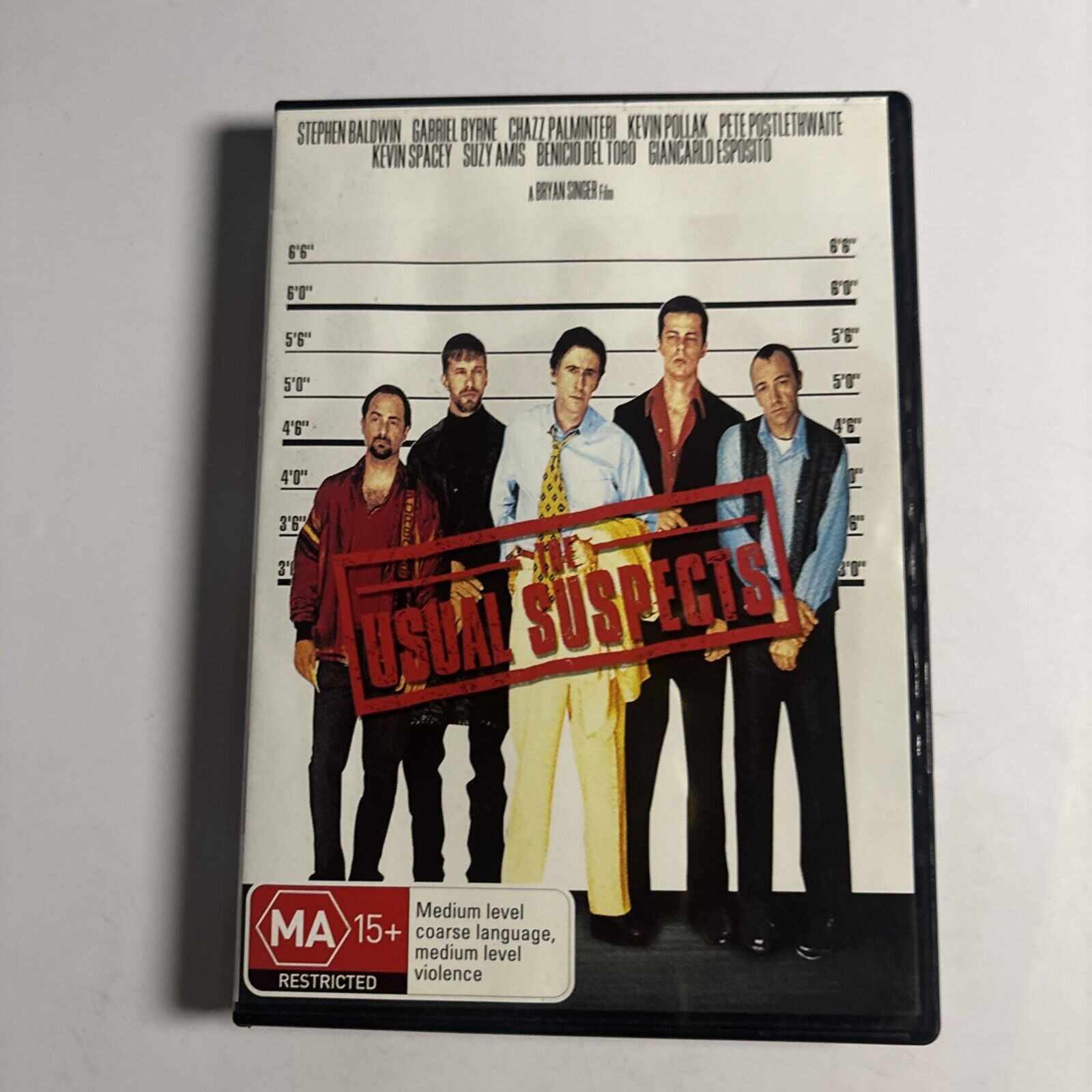 The Usual Suspects (DVD, 1995) Kevin Spacey, Chazz Palminteri Region 4 ...