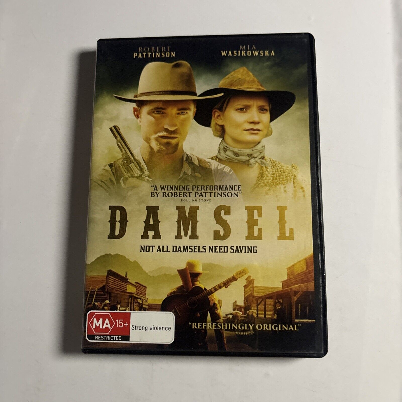 Damsel (DVD, 2018) Robert Pattinson, Mia Wasikowska NEW Region 4 &2 ...