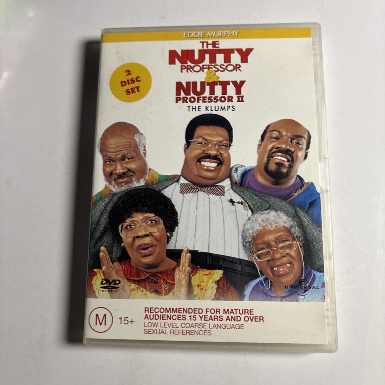 Nutty Professor / Nutty Professor 2 (DVD, 1996, 2-Disc) Eddie Murphy R ...