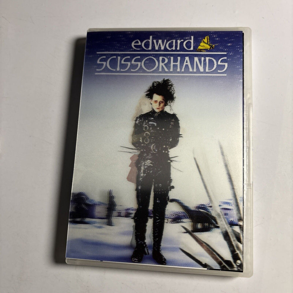 Edward Scissorhands (DVD, 1990) Johnny Depp, Winona Ryder NEW Region 4 ...