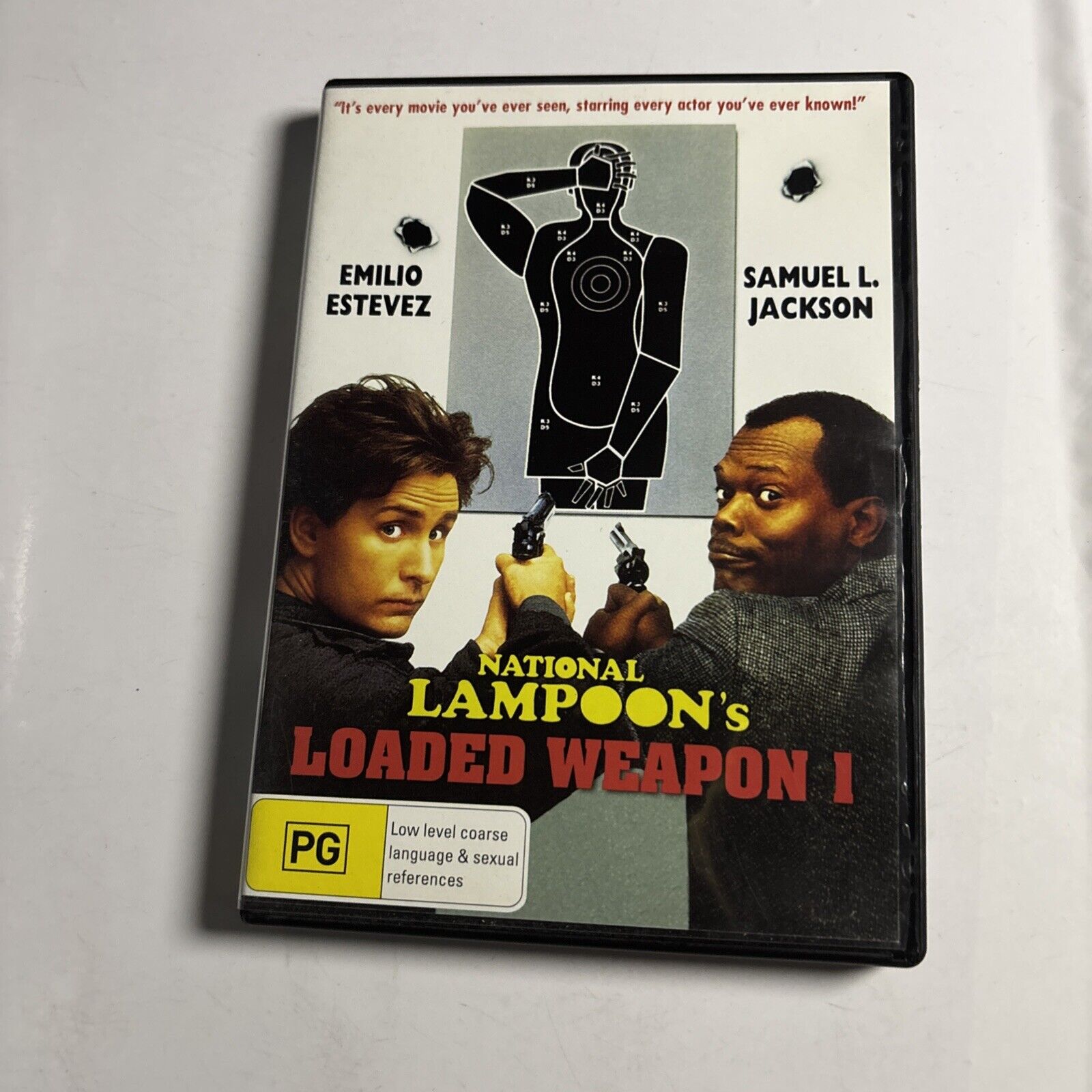 National Lampoon's Loaded Weapon 1 (DVD, 1993) Samuel L Jackson NEW Re ...
