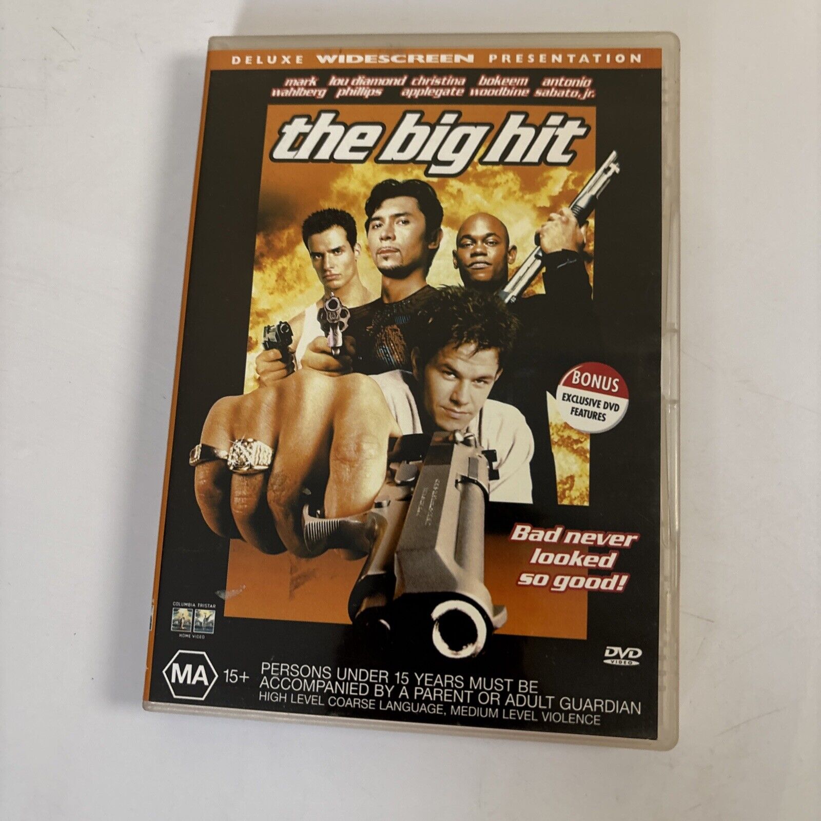 The Big Hit (DVD, 1998) Mark Wahlberg, Christina Applegate Region 4 ...