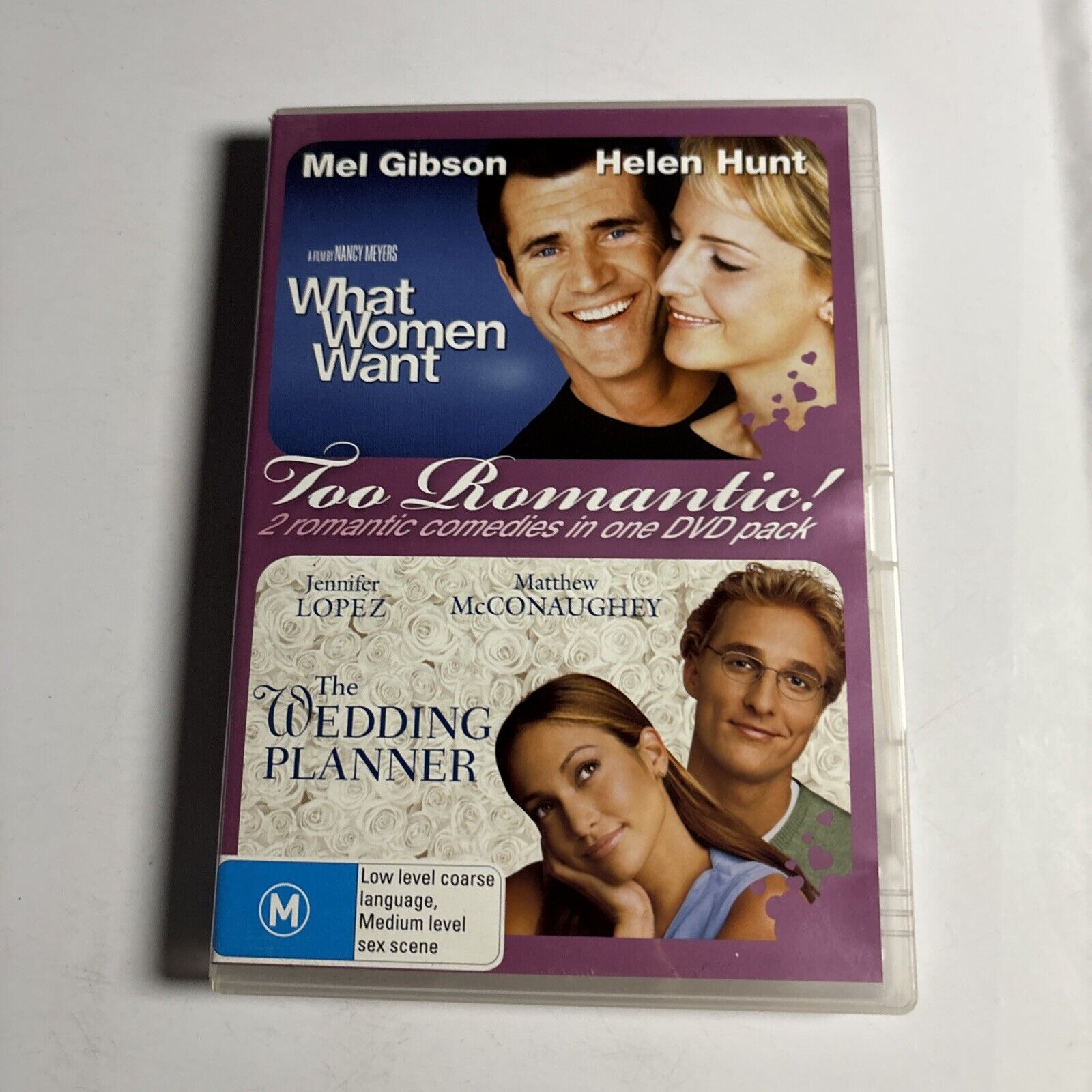 The Wedding Planner / What Women Want (DVD, 2-Disc) Mel Gibson Region ...