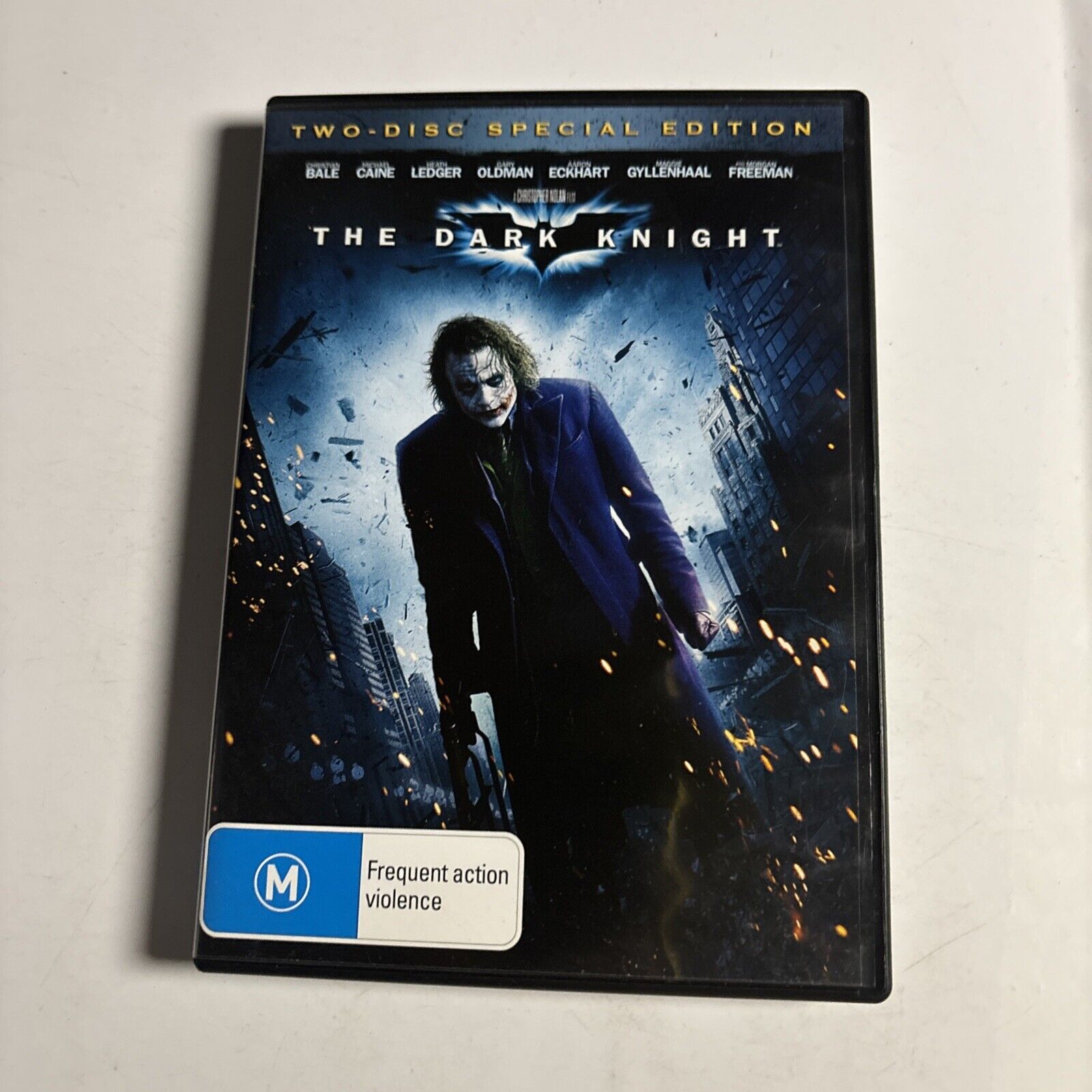 The Dark Knight (Special Edition, DVD 2008) Christian Bale, Heath Ledg ...