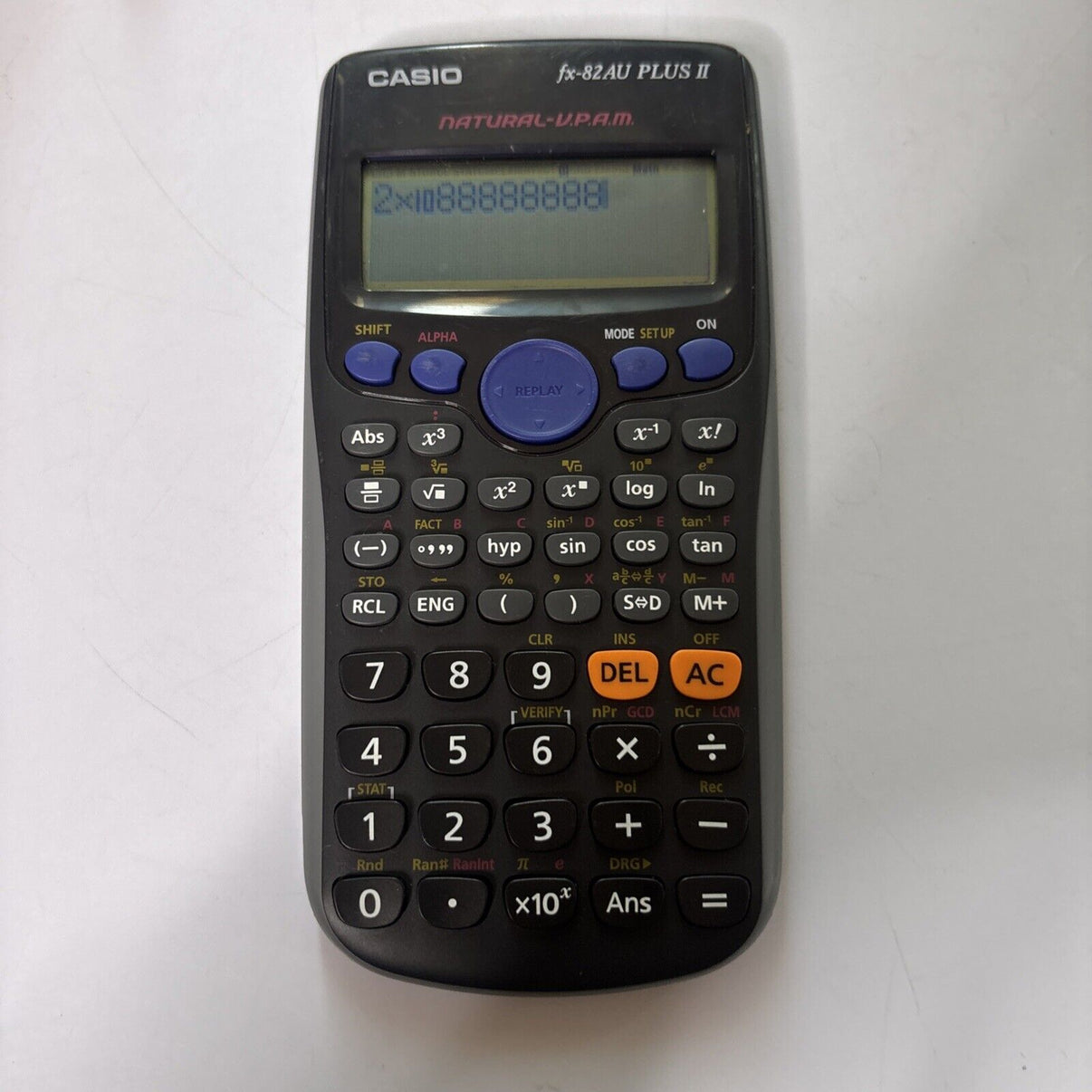 Casio Fx-82AU Plus II Scientific Calculator – Retro Unit