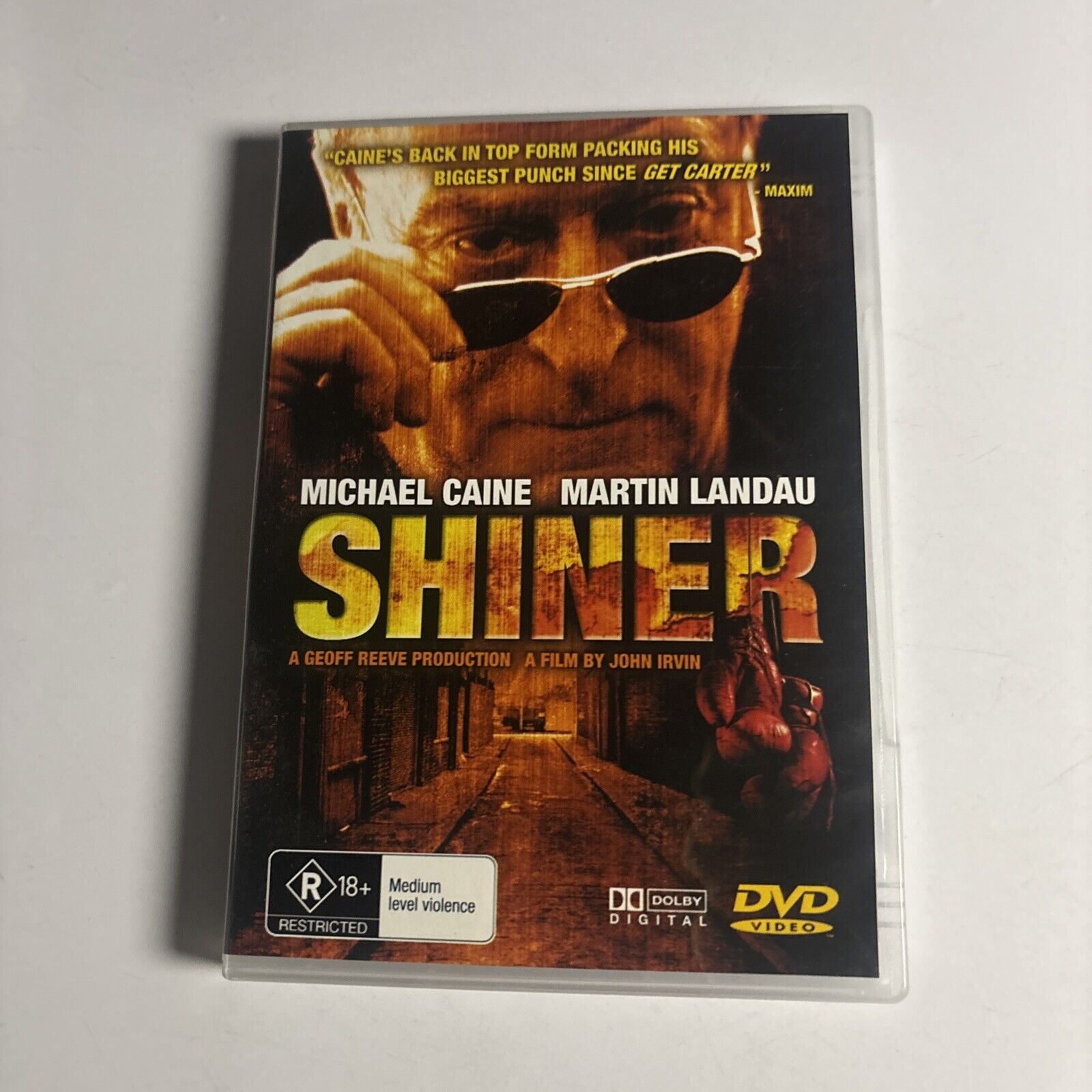 Shiner (DVD, 2000) Michael Caine, Martin Landau NEW All Regions – Retro ...