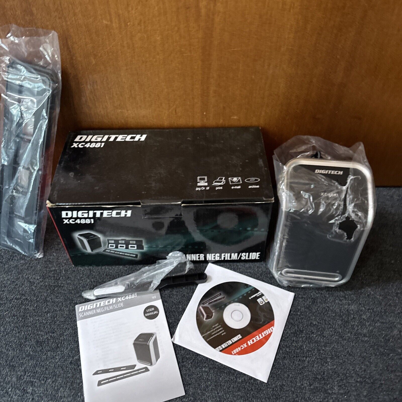 Digitech Scanner For Negative Film Slide XC4881 – Retro Unit