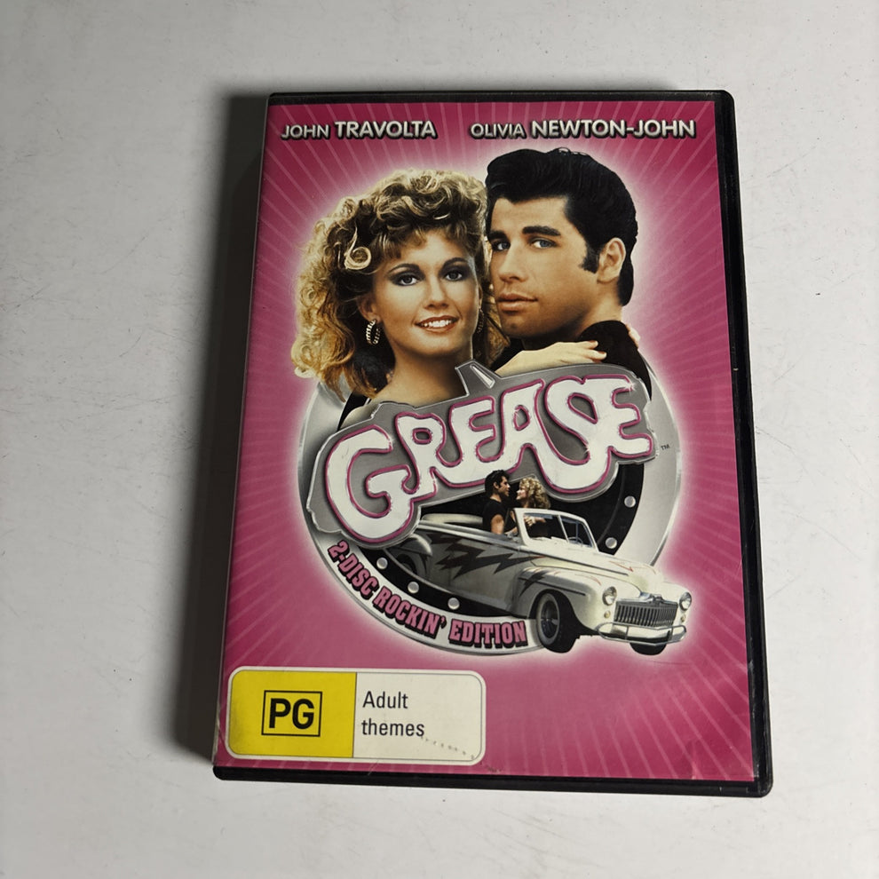 Grease - 2-Disc Rockin'Edition (DVD, 1978) John Travolta, Region 4 ...