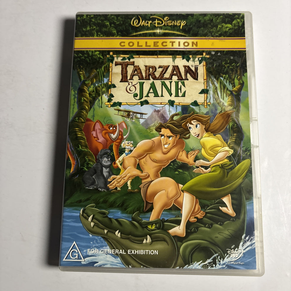 Tarzan and Jane (DVD, 2002) Disney Region 4 – Retro Unit