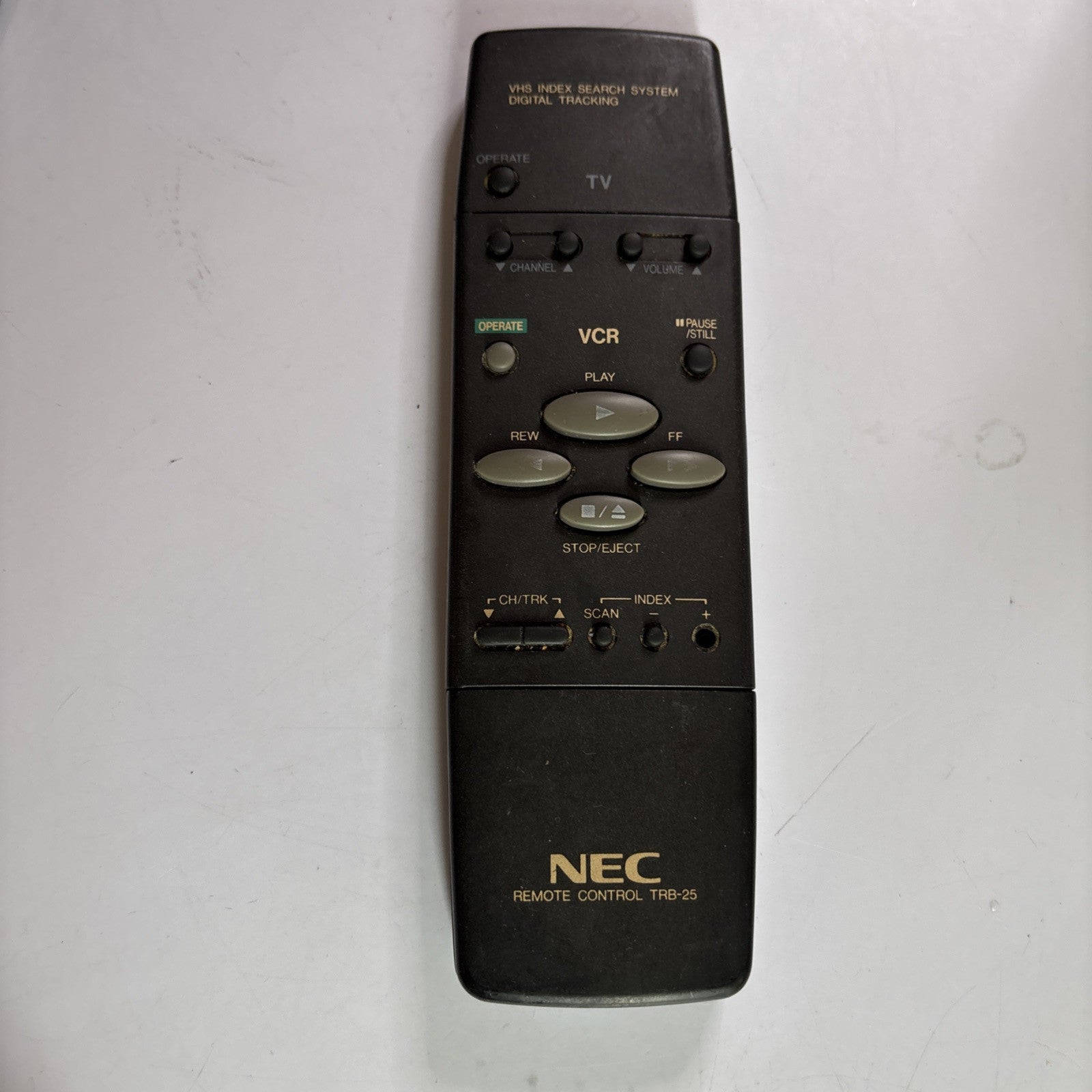 Genuine NEC TRB-25 Remote Control For VHS Player – Retro Unit