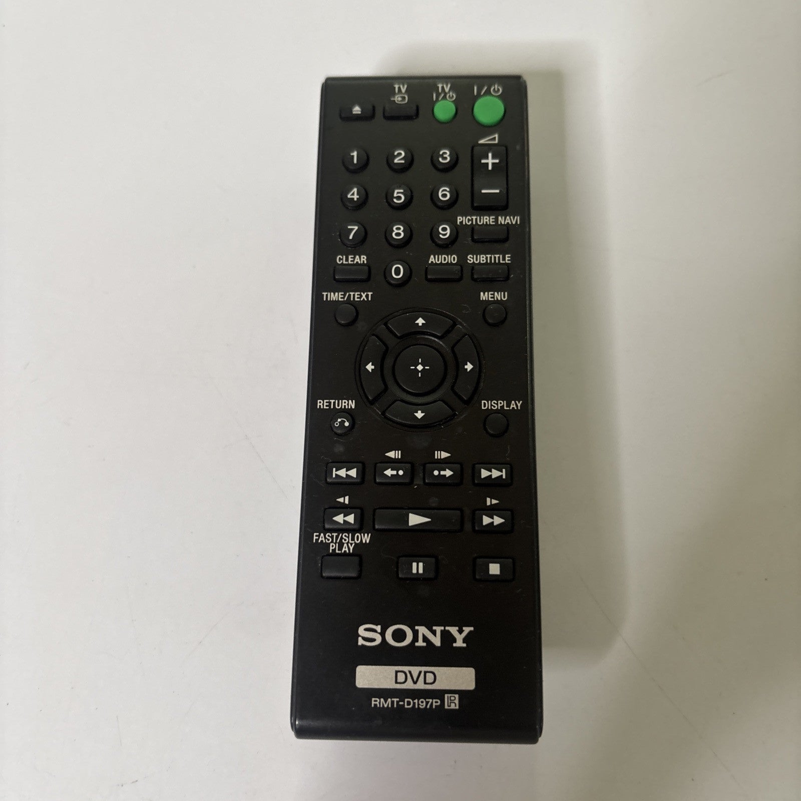 Genuine SONY RMT-D197P Remote Control DVP-SR120 DVP-SR150 DVP-SR170 DV ...