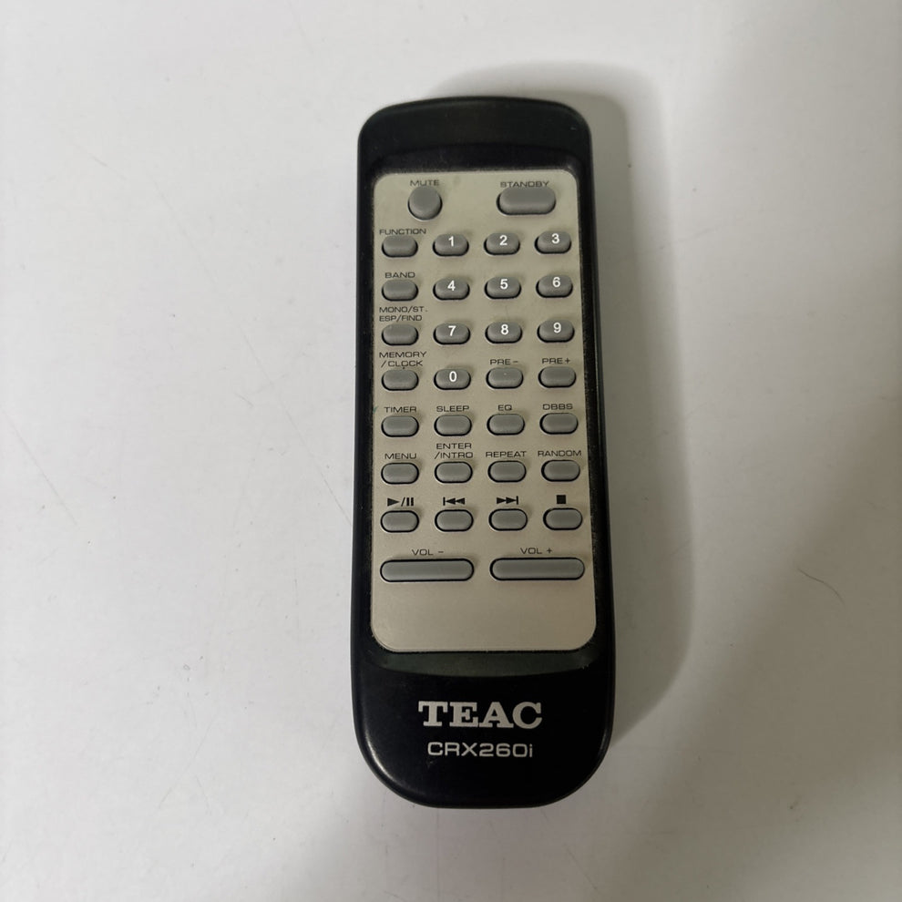 Genuine Teac CRX260i Remote Control – Retro Unit