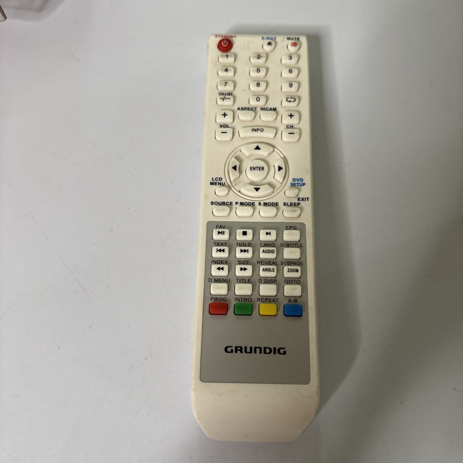 Genuine Grundig GLCD1506HDVW Remote Control For DVD Player – Retro Unit