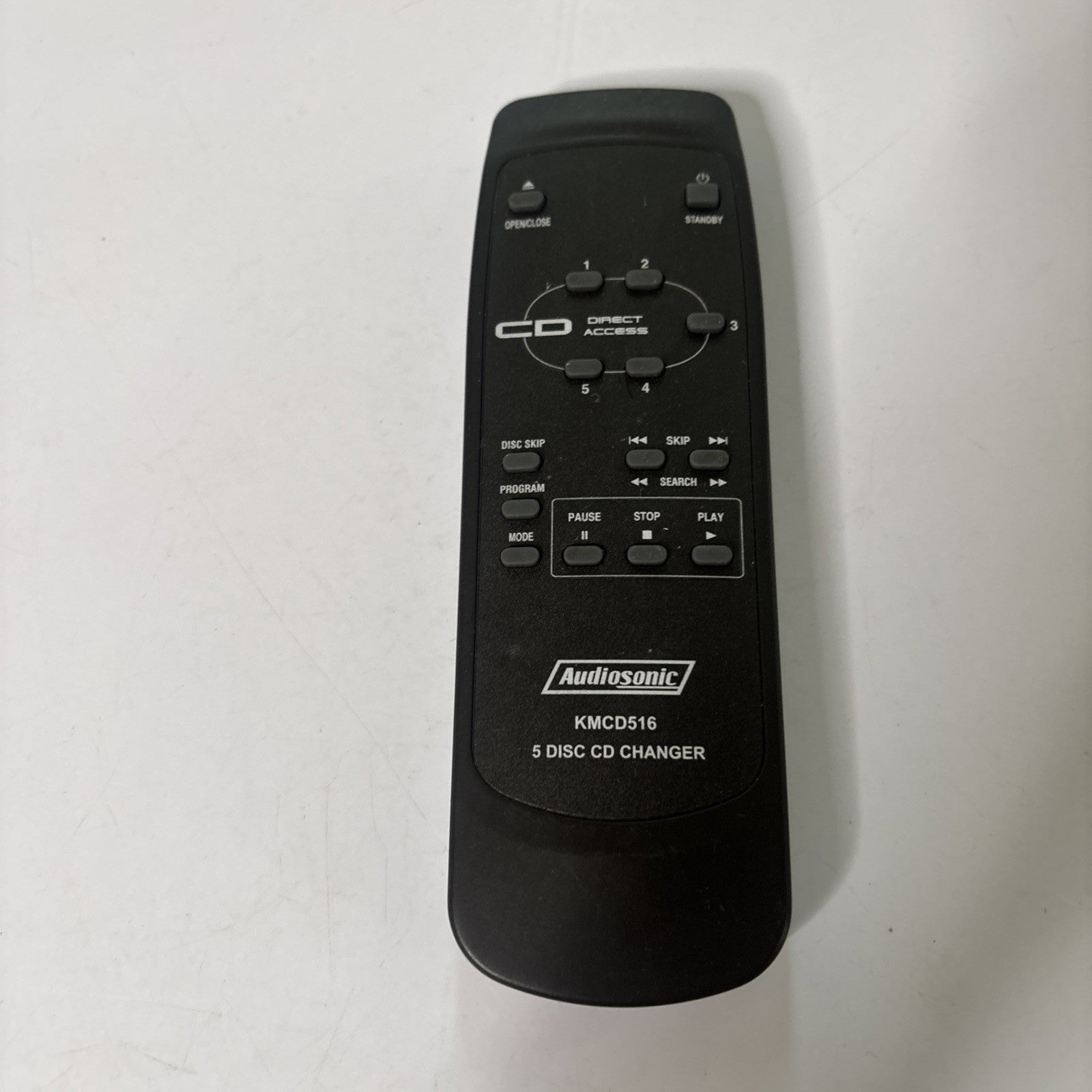 Genuine Audiosonic KMCD516 Remote Control For 5 Disc CD Changer – Retro ...