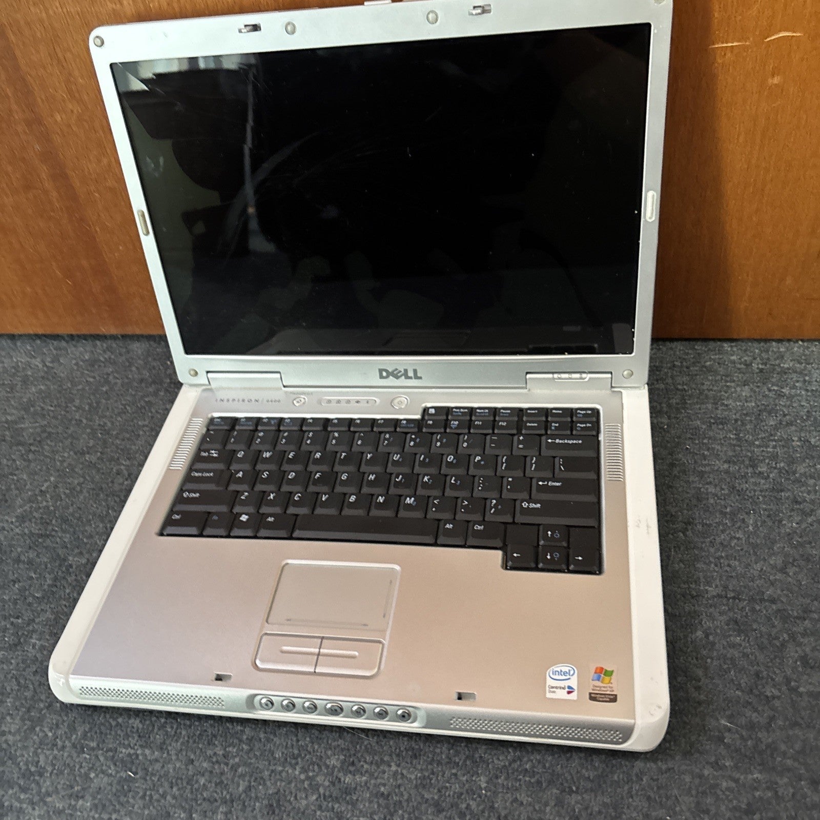 Dell Inspiron 6400 Laptop 1GB RAM 80GB HDD DVD *Faulty - Cracked Scree ...