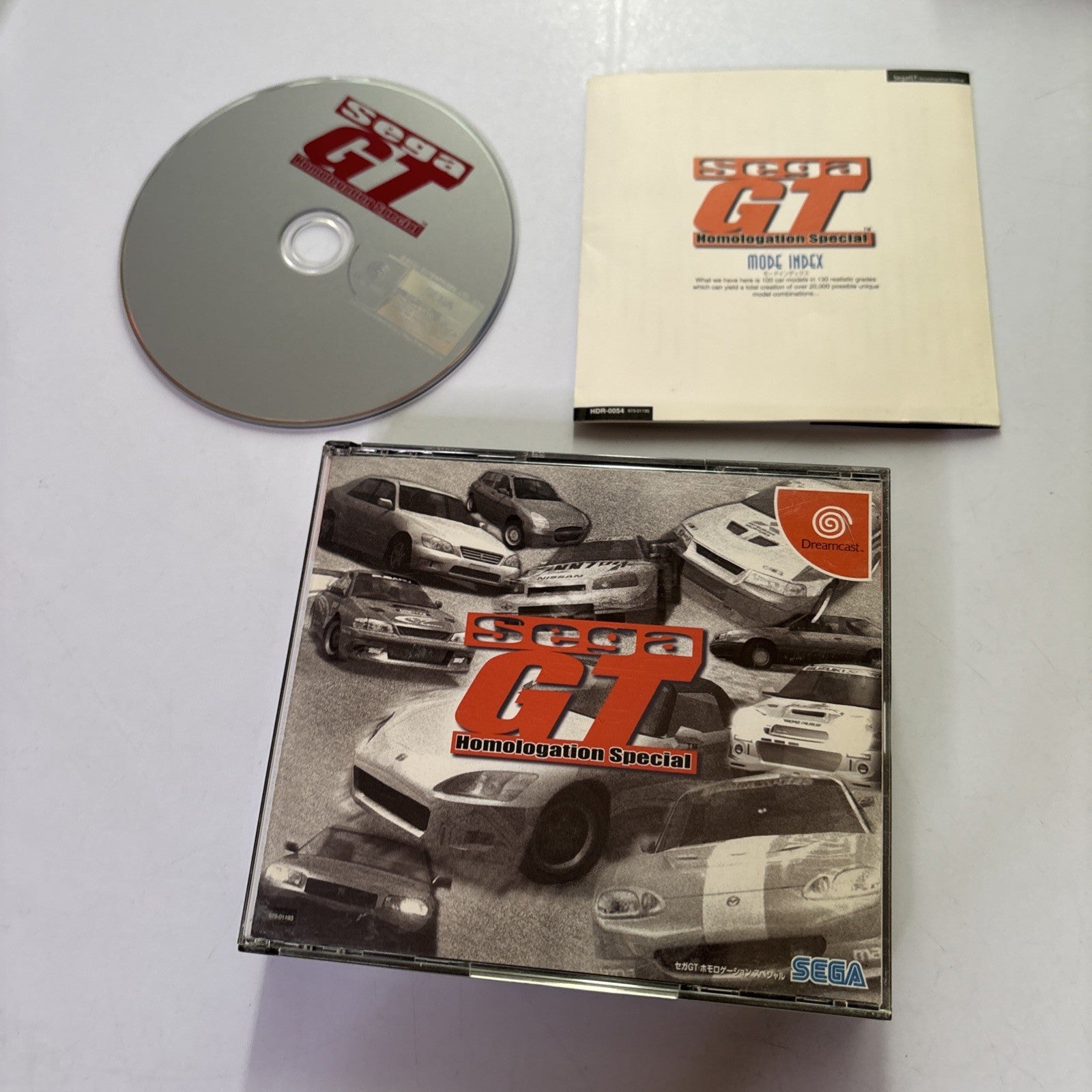 Sega Gt Homologation Special DC Sega Dreamcast NTSC-J JAPAN Car Racing ...