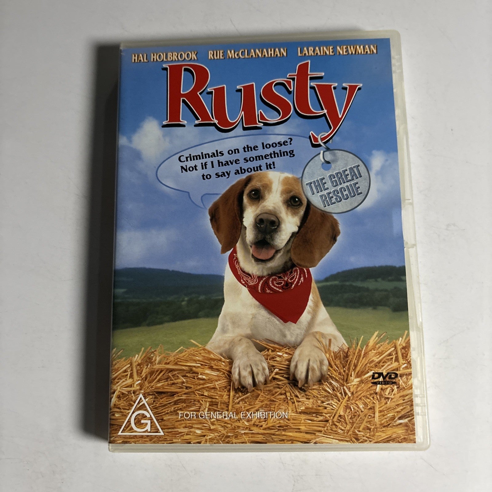 Rusty The Great Rescue (DVD, 1997) Hal Holbrook, Laraine Newman Region ...