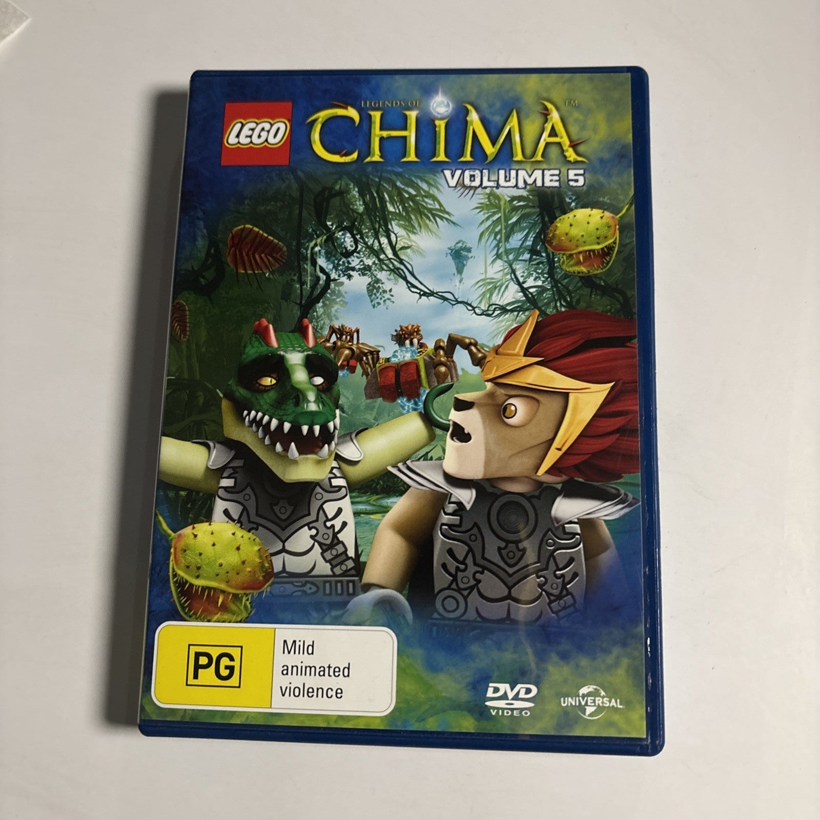LEGO Legends of Chima : Vol 5 (DVD, 2013) Region 4 &2 – Retro Unit