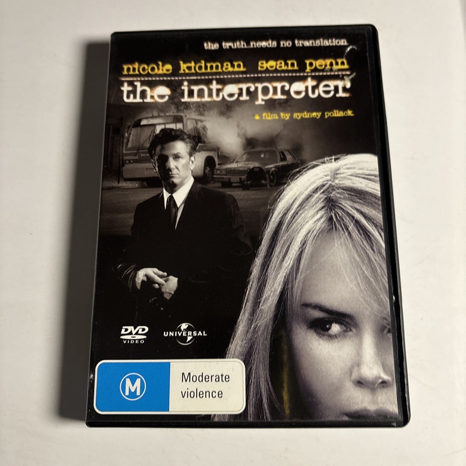 The Interpreter (DVD, 2005) Sean Penn, Nicole Kidman Region 4 &2 ...