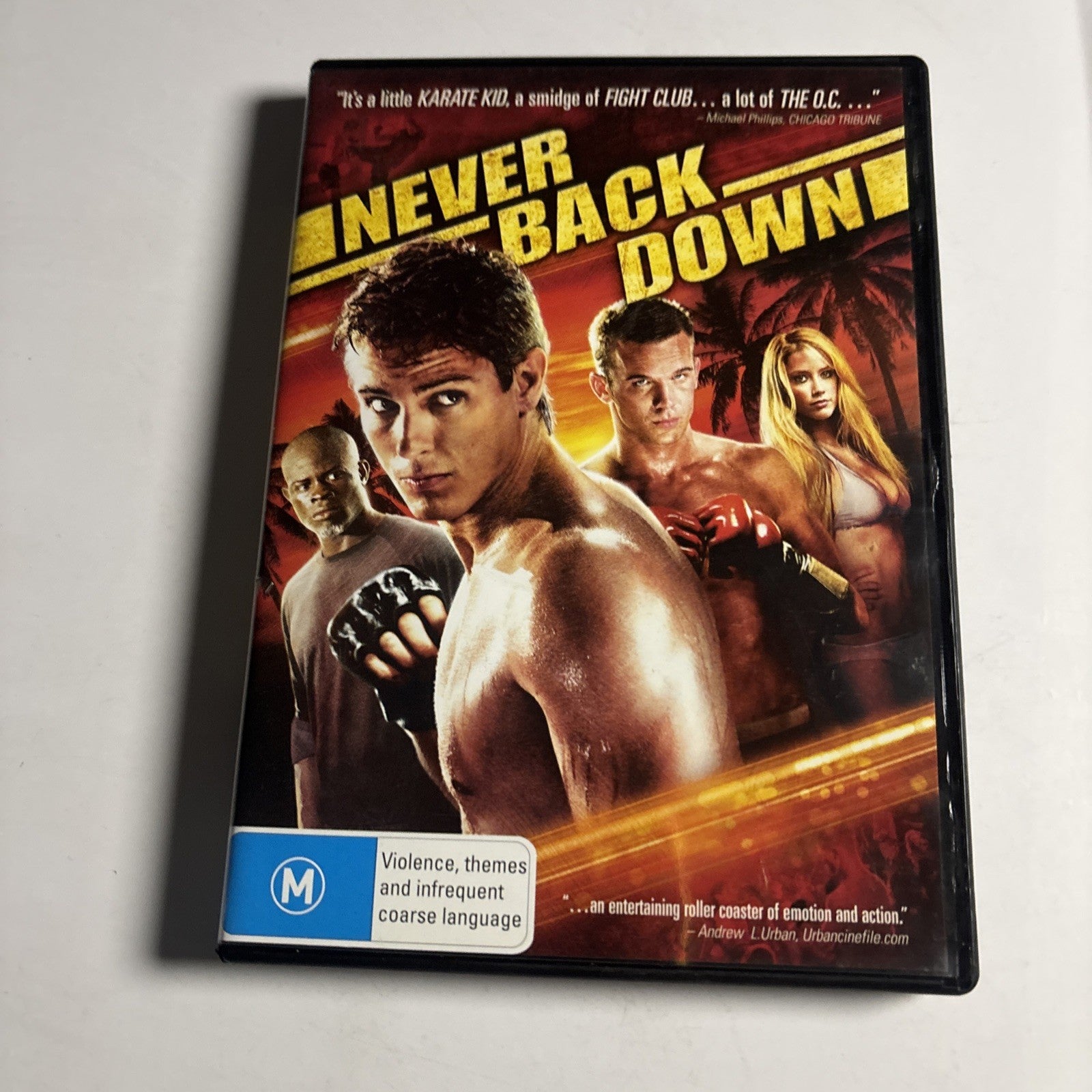 Never Back Down (DVD, 2008) Sean Faris, Amber Heard Region 4 – Retro Unit