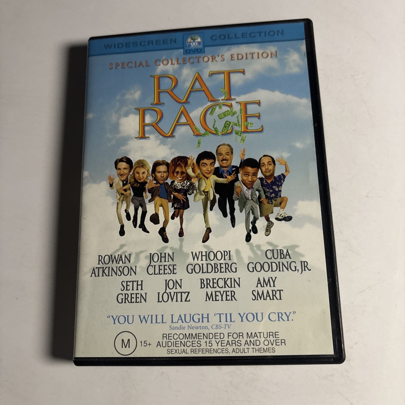 Rat Race (DVD, 2001) Rowan Atkinson, John Cleese, Seth Green Region 4 ...
