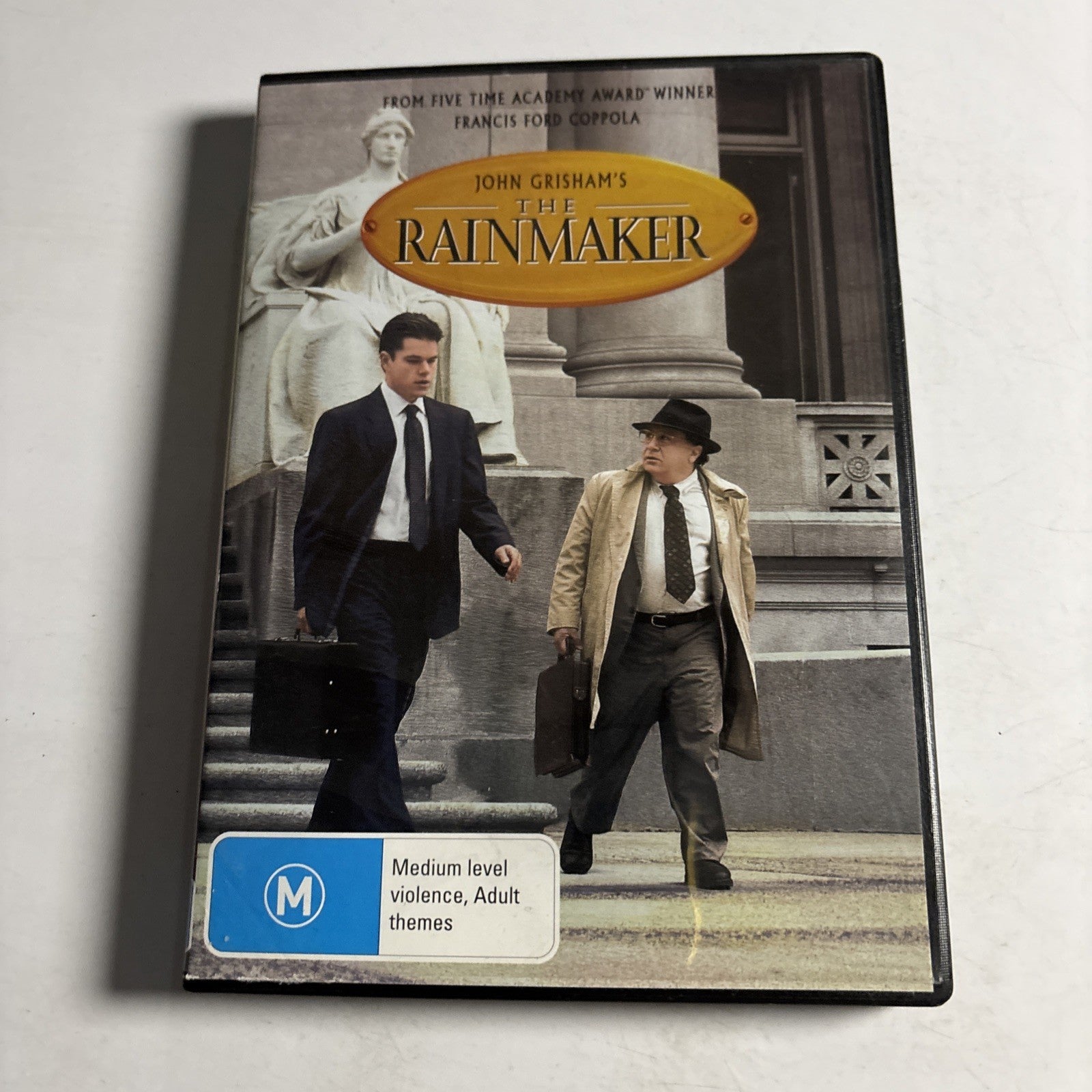 The Rainmaker (DVD, 1997) Matt Damon, Danny DeVito Region 4 – Retro Unit