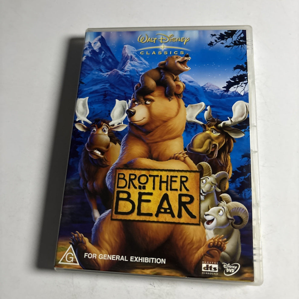 Brother Bear (DVD, 2004) Disney Animated Film Region 4 – Retro Unit