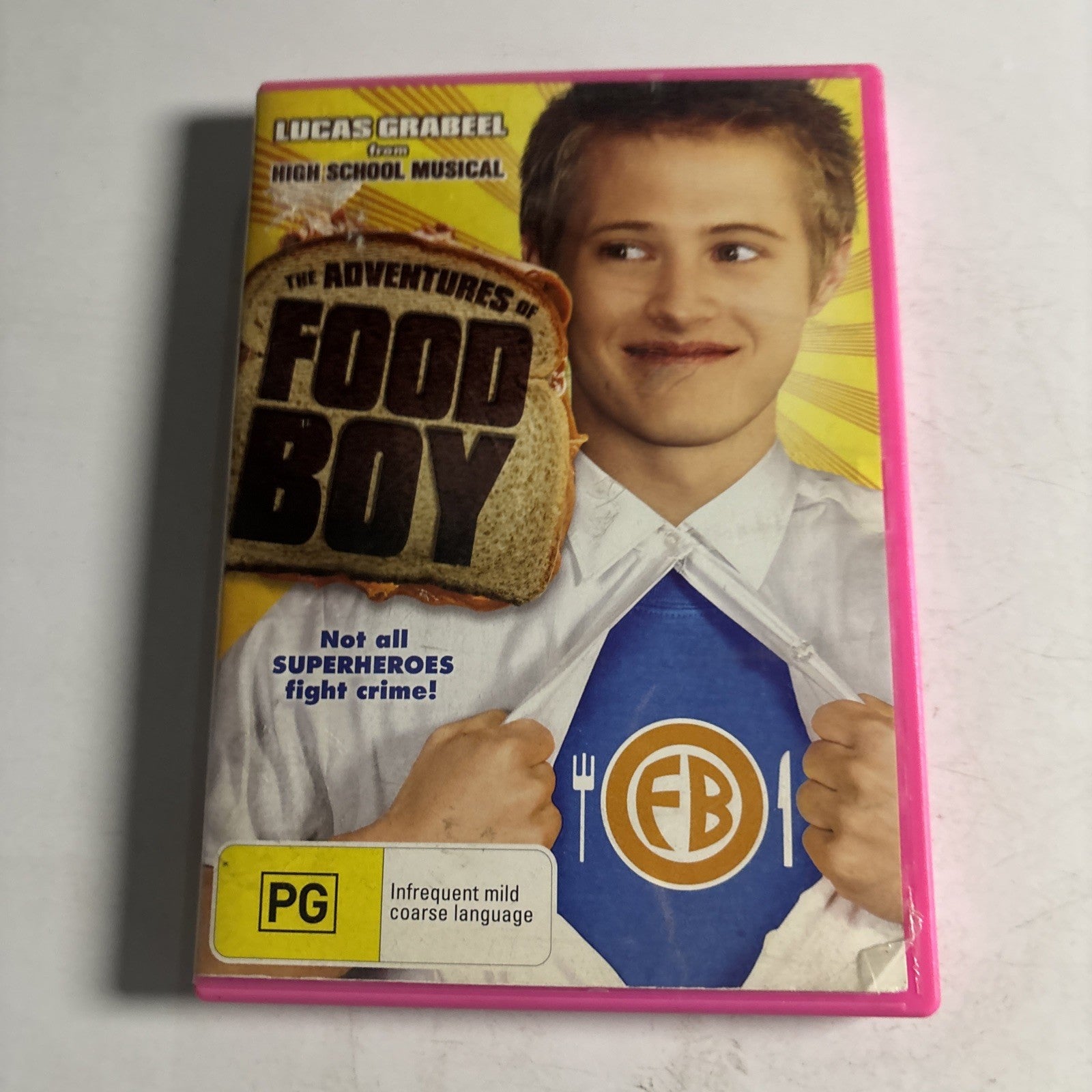 The Adventures of Food Boy (DVD, 2008) Lucas Grabeel Region 4 – Retro Unit