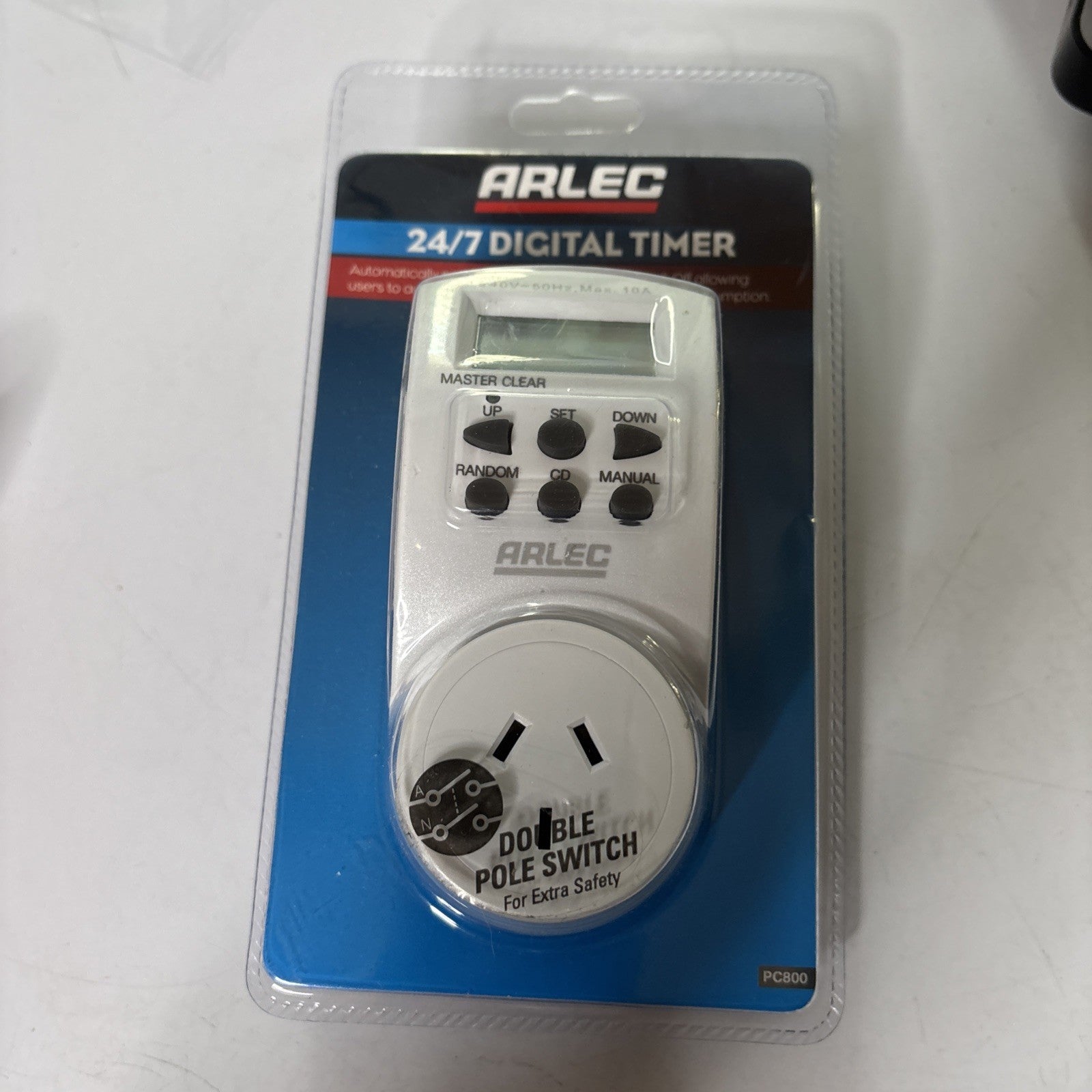 Arlec 24/7 Digital Timer *New Sealed* – Retro Unit