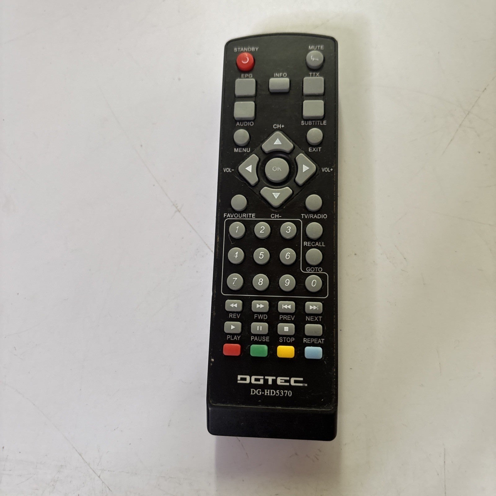 Dgtec DG-HD5370 Remote Control – Retro Unit