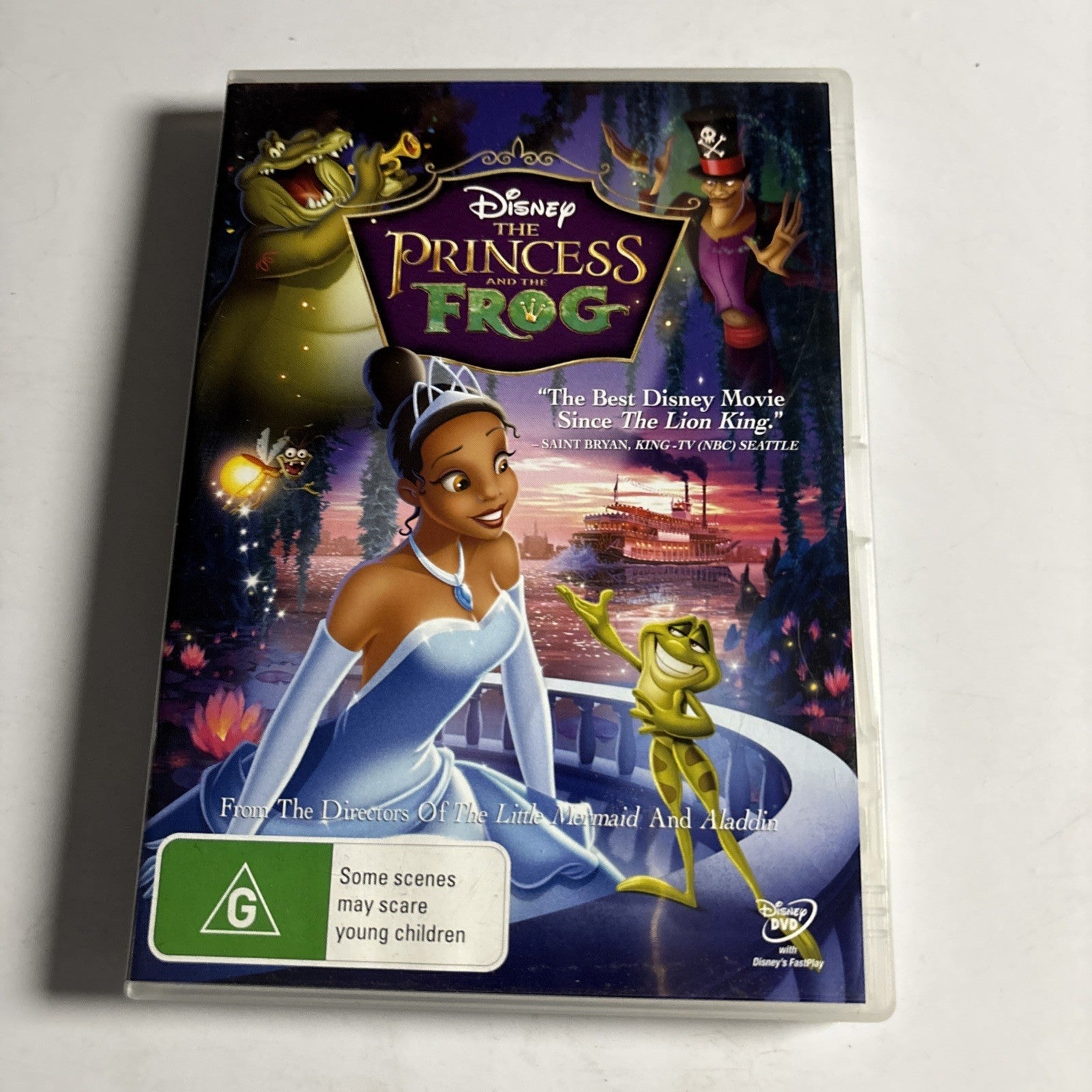 The Princess and the Frog (DVD, 2009) Disney Region 4 – Retro Unit