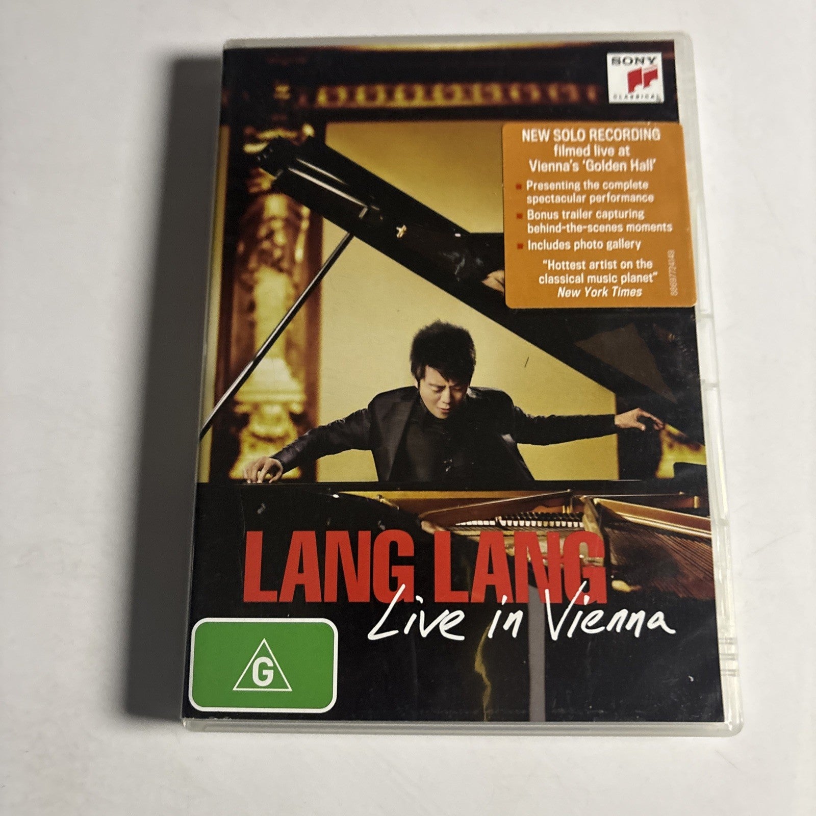 Lang Lang - Lang Lang: Live in Vienna (DVD, 2010) All Regions – Retro Unit