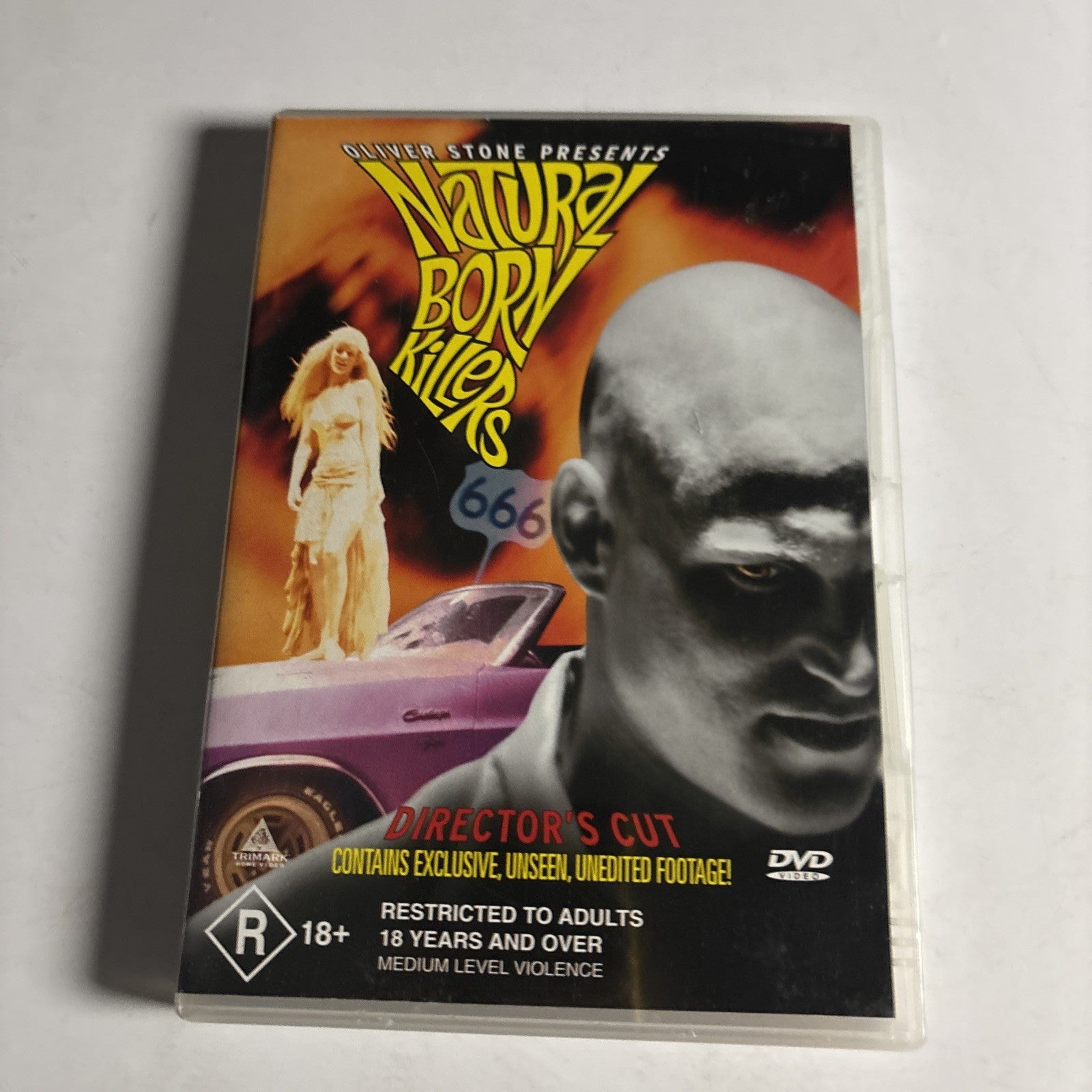 Natural Born Killers (DVD, 1994) Woody Harrelson Region 4 – Retro Unit