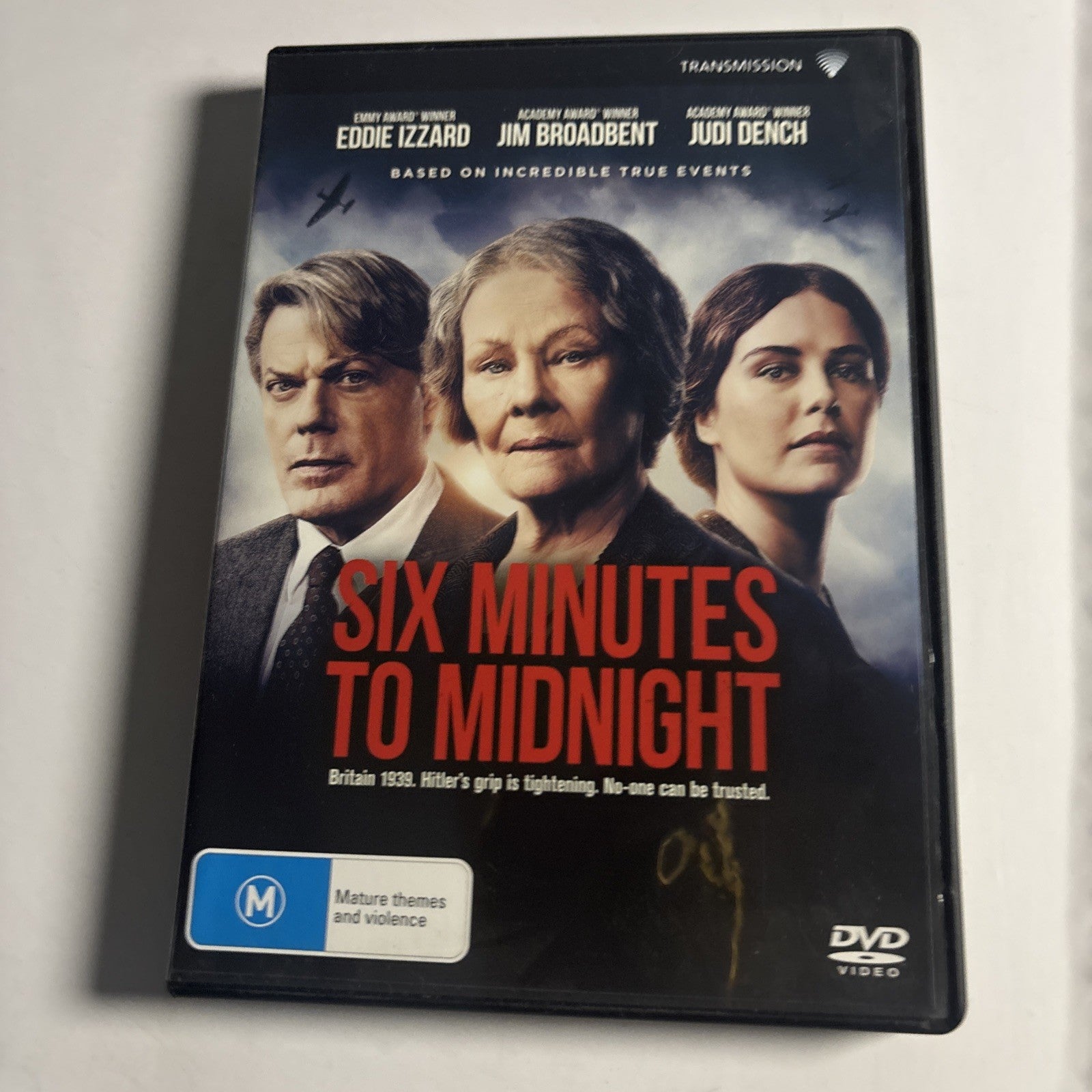Six Minutes to Midnight (DVD, 2020) Eddie Izzard, Judy Dench Region 4 ...