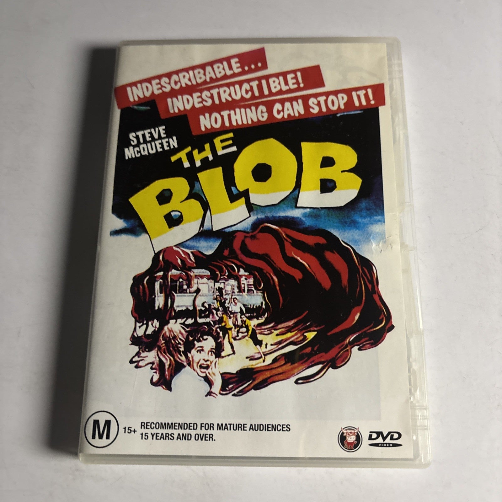 The Blob (DVD, 1958) Steve McQueen Region 4 – Retro Unit