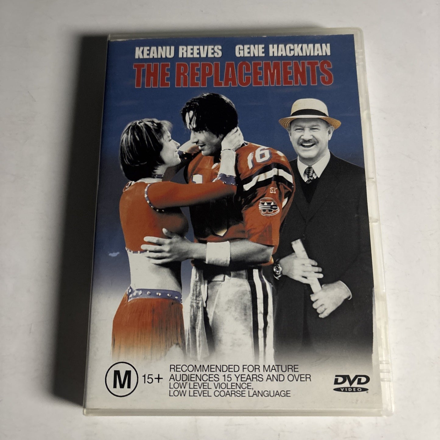 The Replacements (DVD, 2000) Keanu Reeves, Genre Hackman Region 4 ...