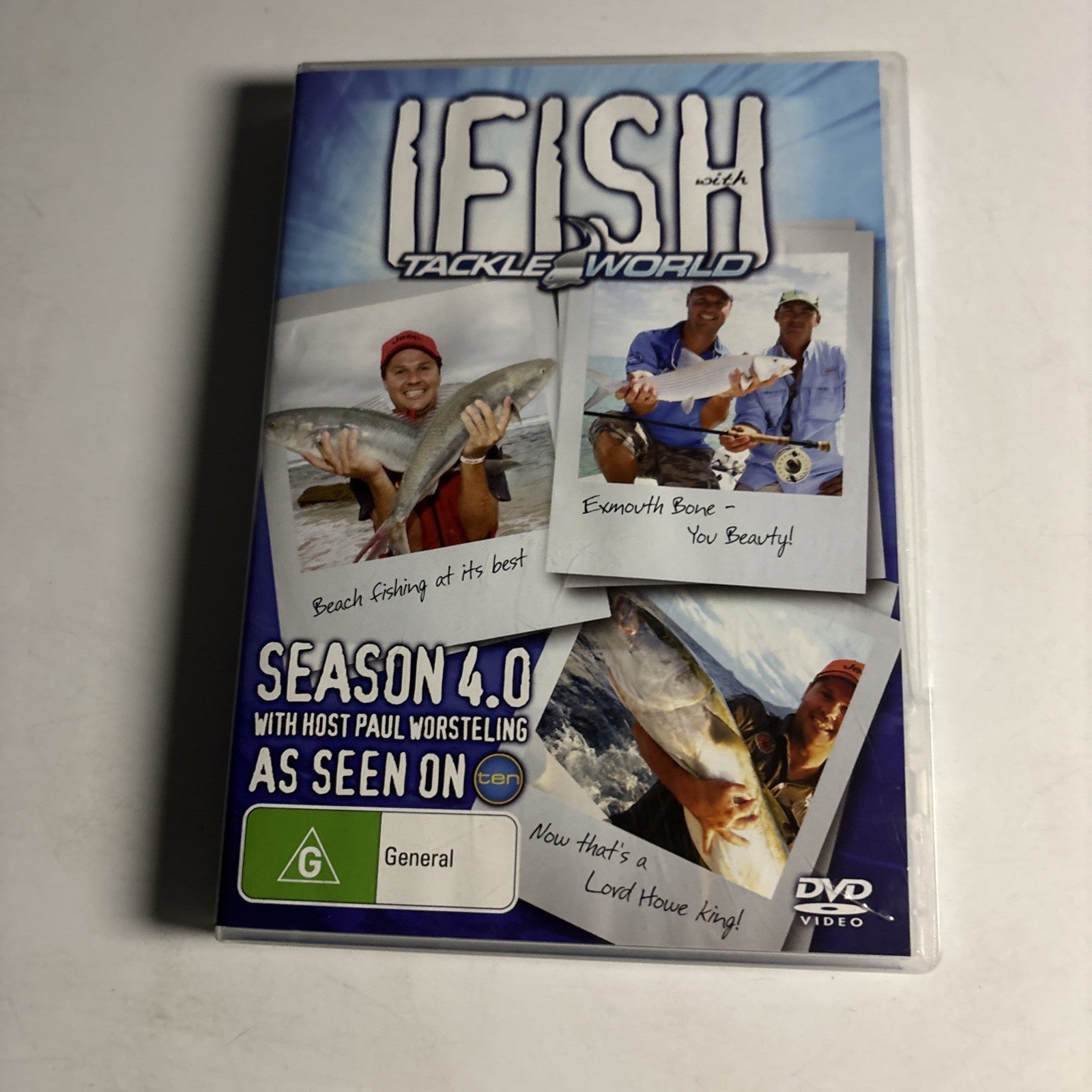 IFISH Tackle World - Season 4.0 DVD Paul Worsteling All Regions – Retro ...