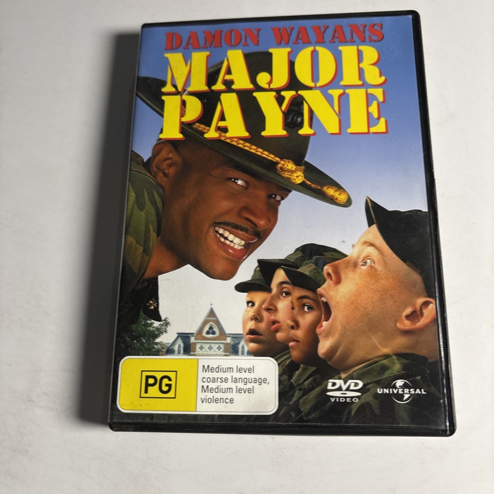 Major Payne (DVD, 1995) Damon Wayans Region 4 &2 – Retro Unit