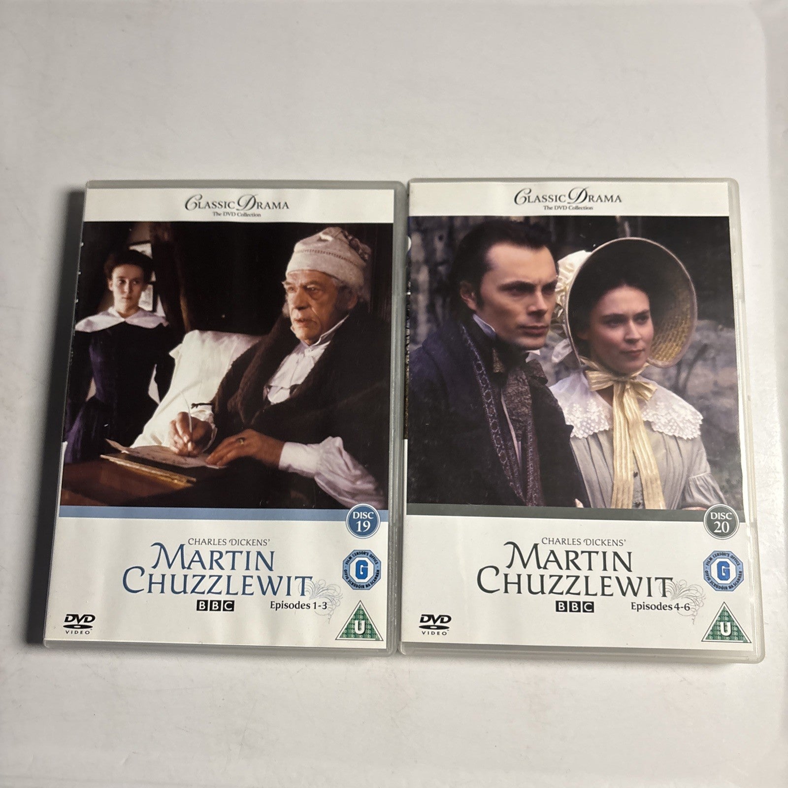 Charles Dickens Martin Chuzzlewit BBC Mini TV Series (DVD, 2007) Regio ...