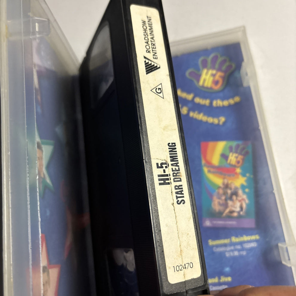 HI 5: Star Dreaming - Vintage Kids Children's VHS Video Tape PAL ...