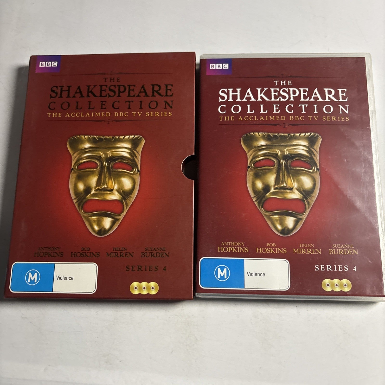 Shakespeare Collection : Series 4 (DVD 1981) Anthony Hopkins Bob Hoski ...