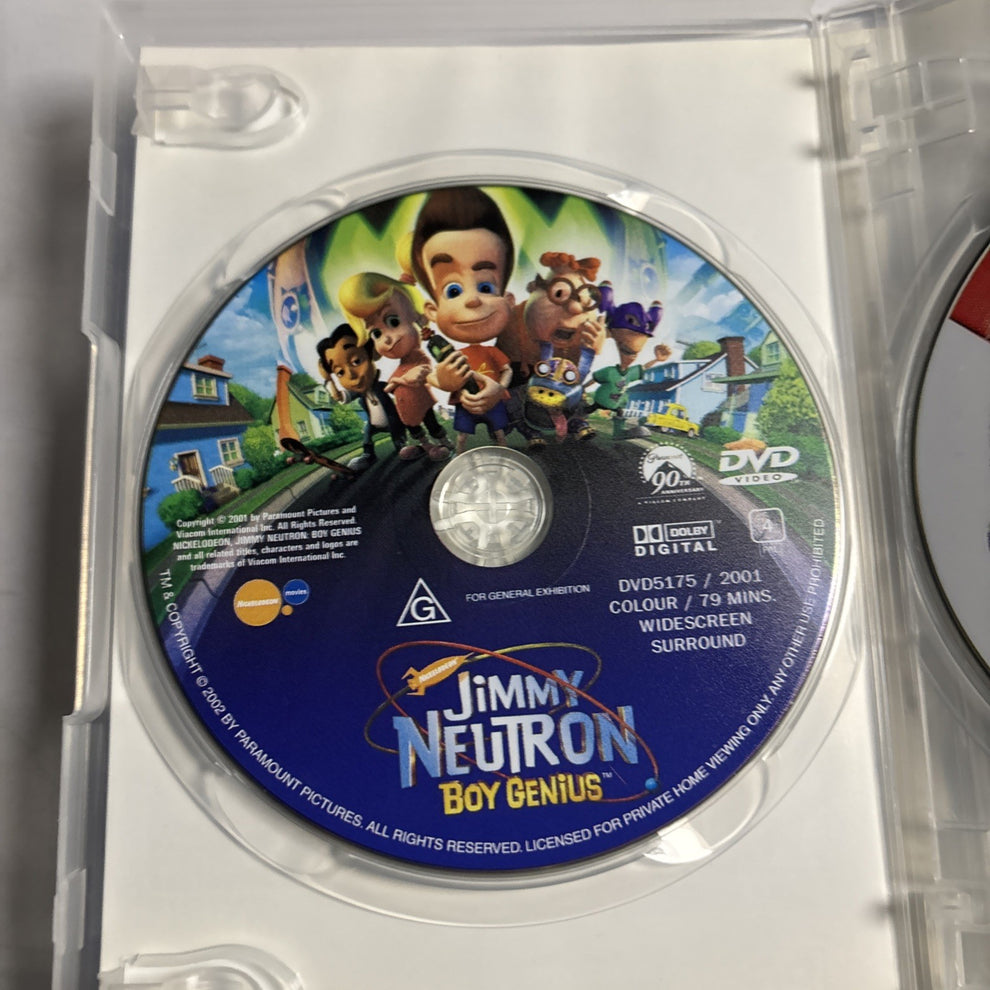 Barnyard / Spongebob - The Movie / Jimmy Neutron Boy Genius (DVD, 2006 ...